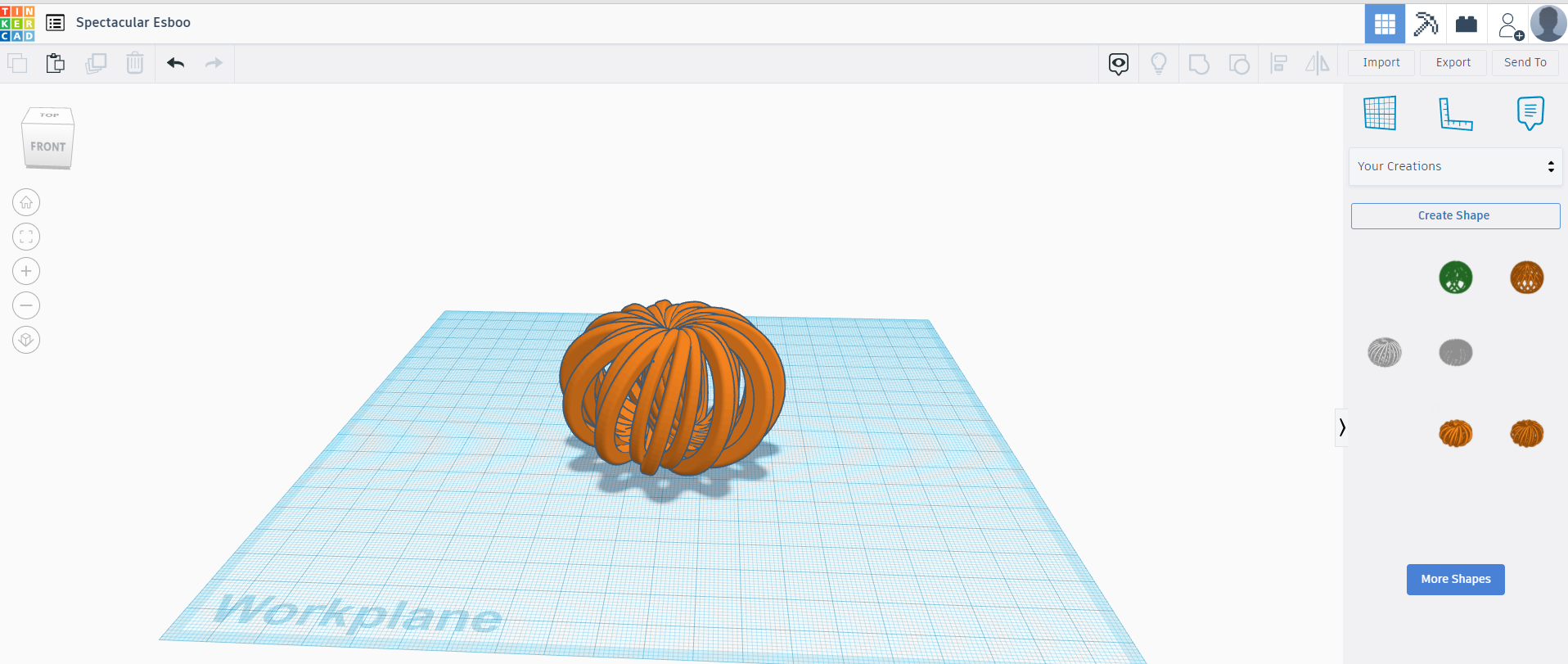 Make a 3D Printable Pumpkin With Codeblocks! : 9 Steps (with Pictures ...