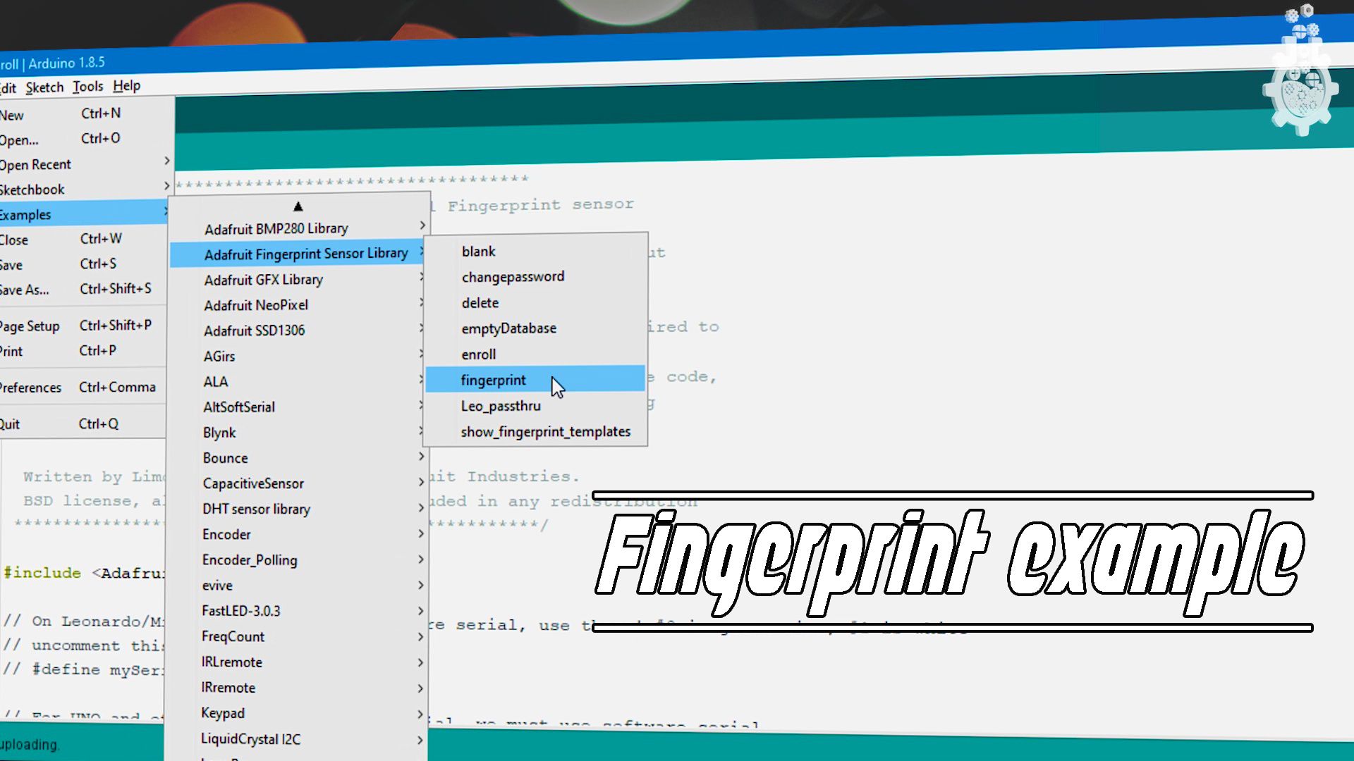 How to Setup Fingerprint Sensor With Arduino : 10 Steps (with Pictures ...