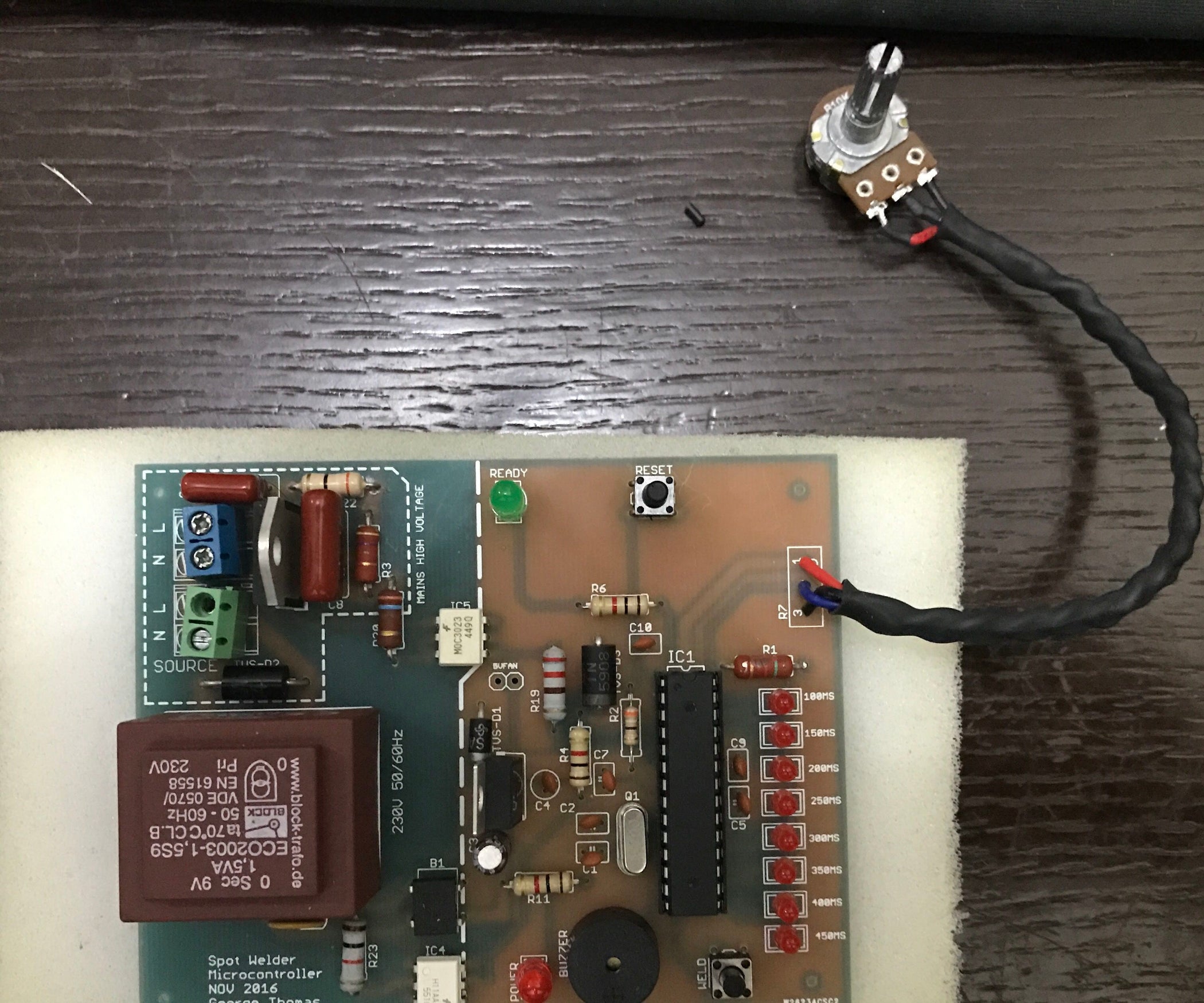 Arduino ATmega328p 18650 Spot Welder - Instructables