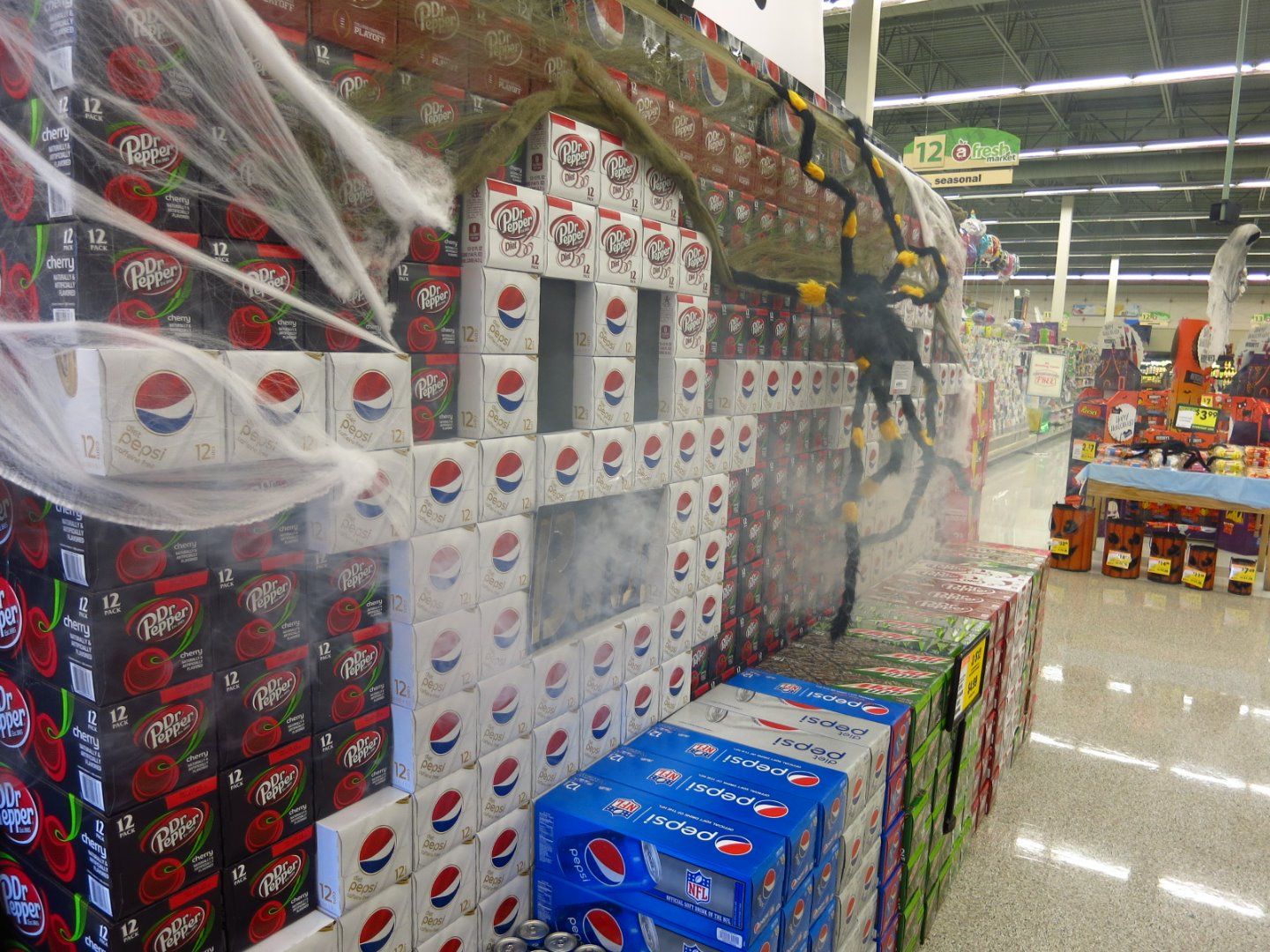 Pepsi 12 Pack Displays