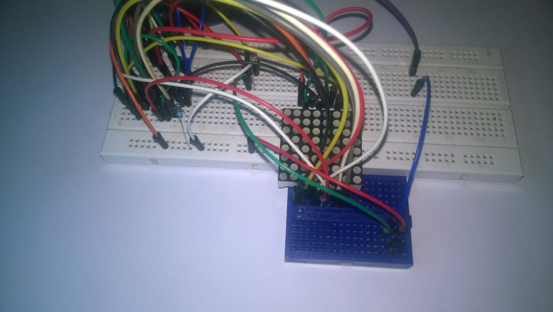 Room Temperature in Dot-Matrix Display With Arduino and LM35 : 7 Steps ...