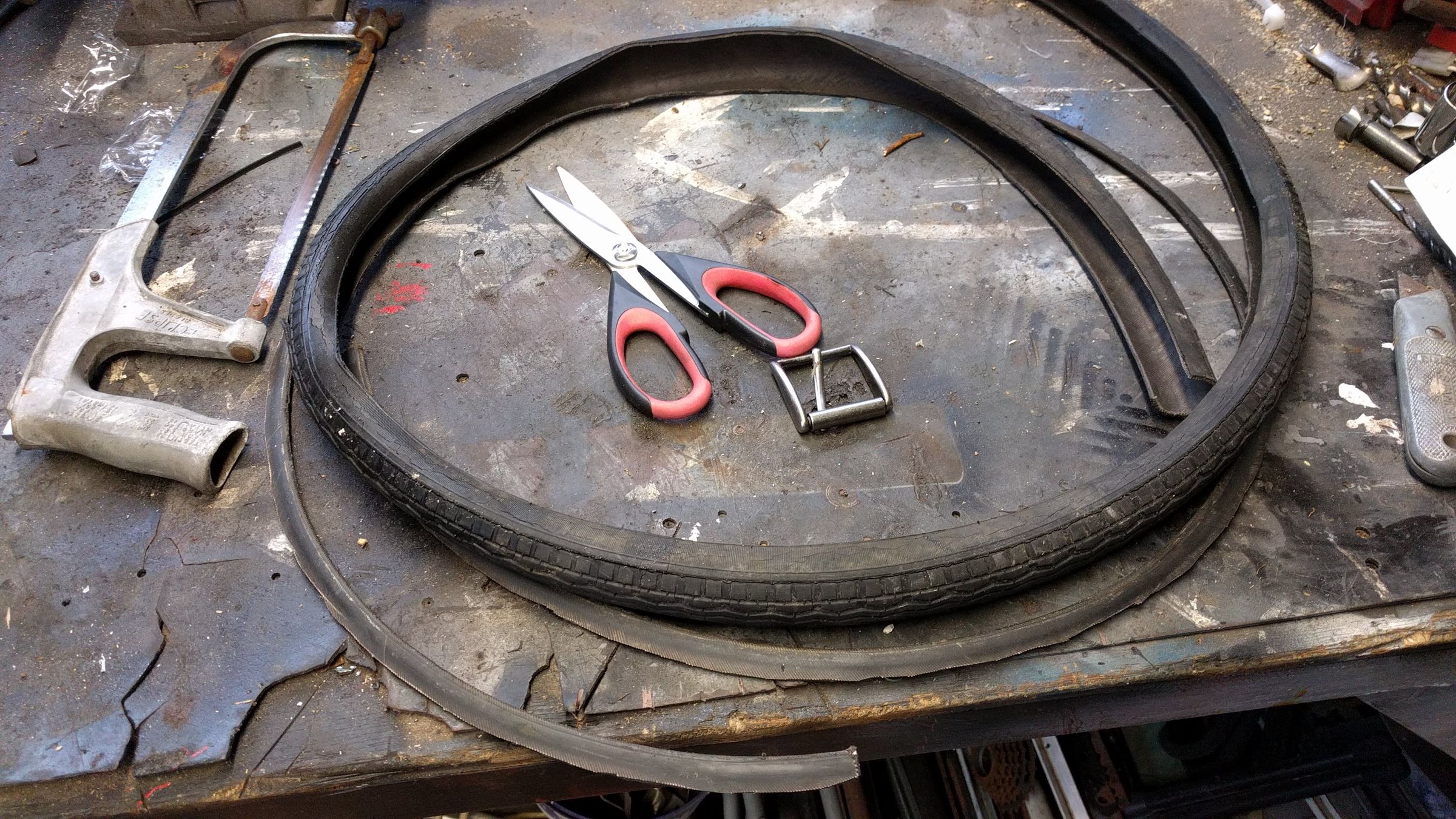 Cycle Tyre Belt : 6 Steps (with Pictures) - Instructables