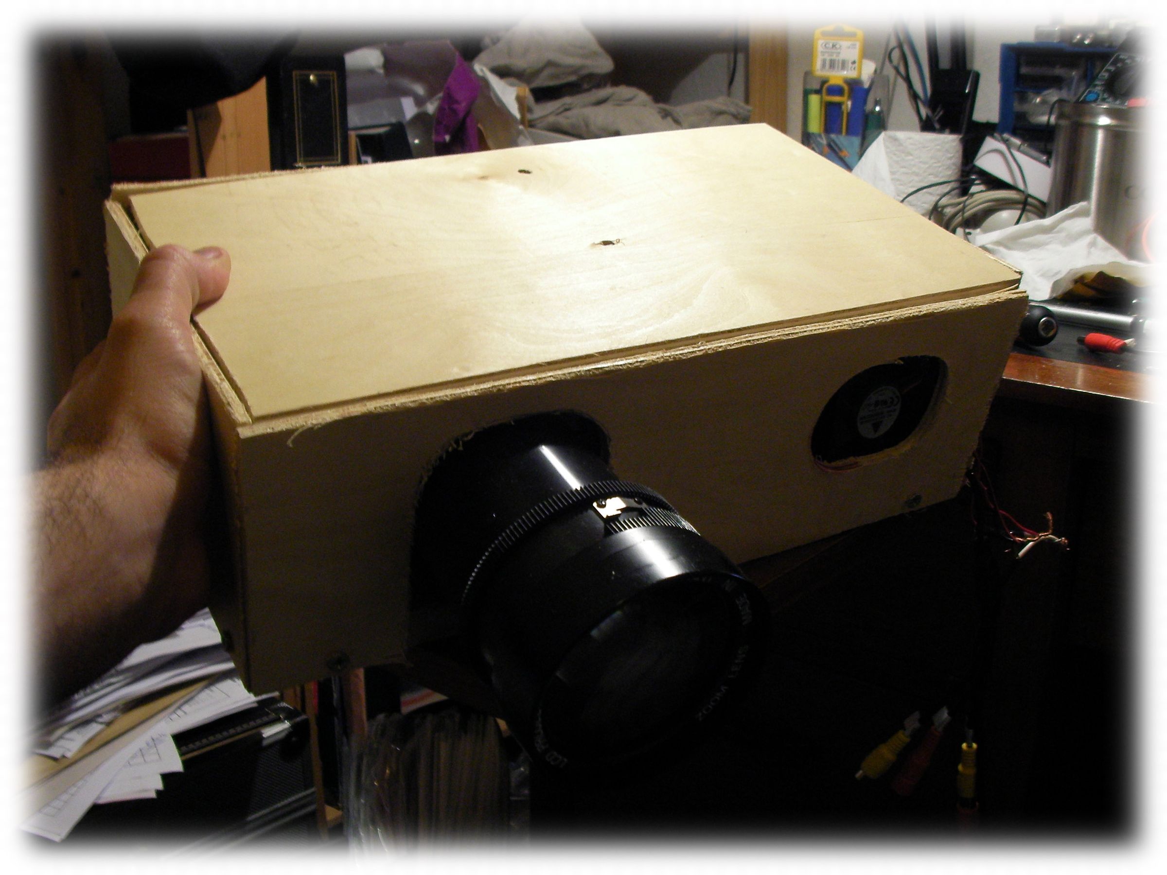 DIY Multimedia LED Projector (video Manual) : 23 Steps (with Pictures ...