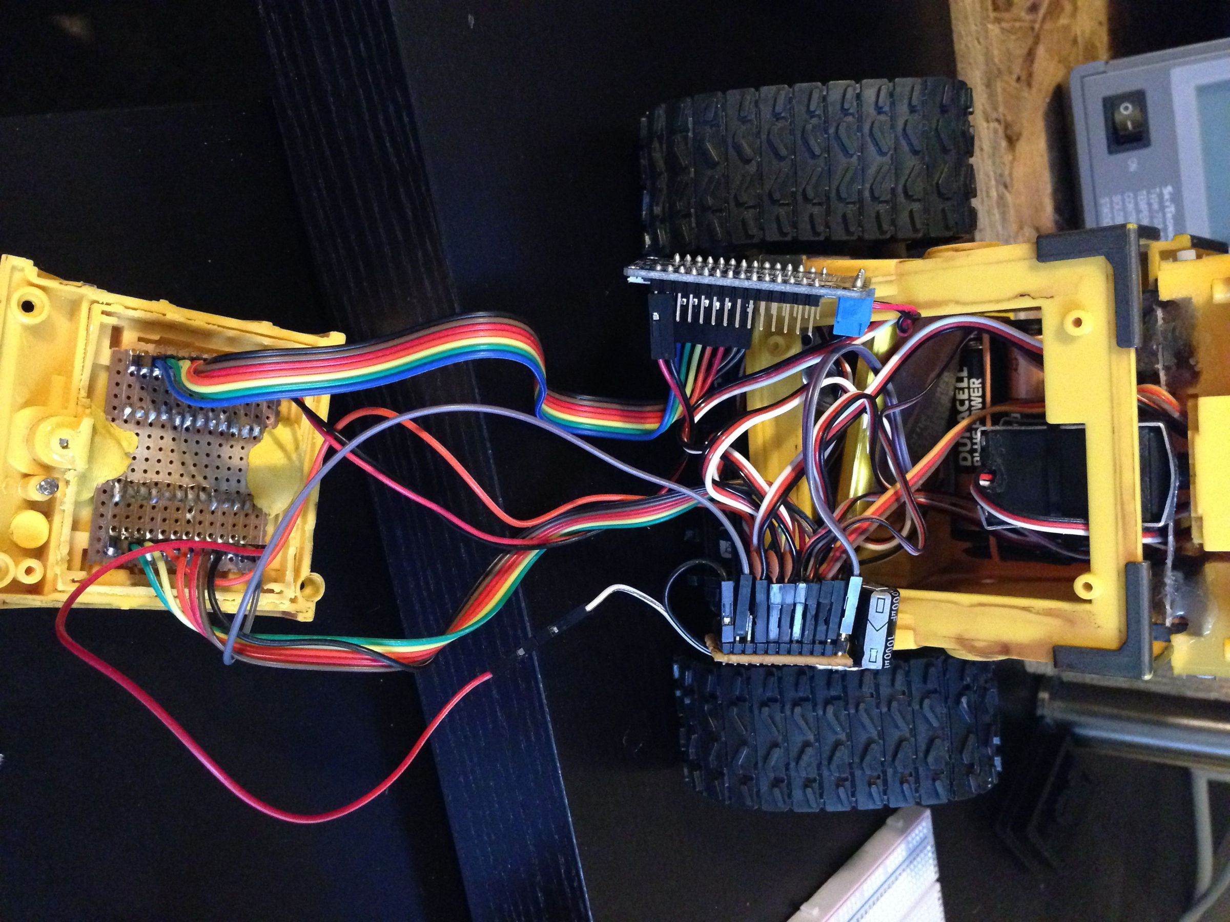 Spark-e - a Spark Core + Touch OSC Controlled Wall-e Toy Robot ...