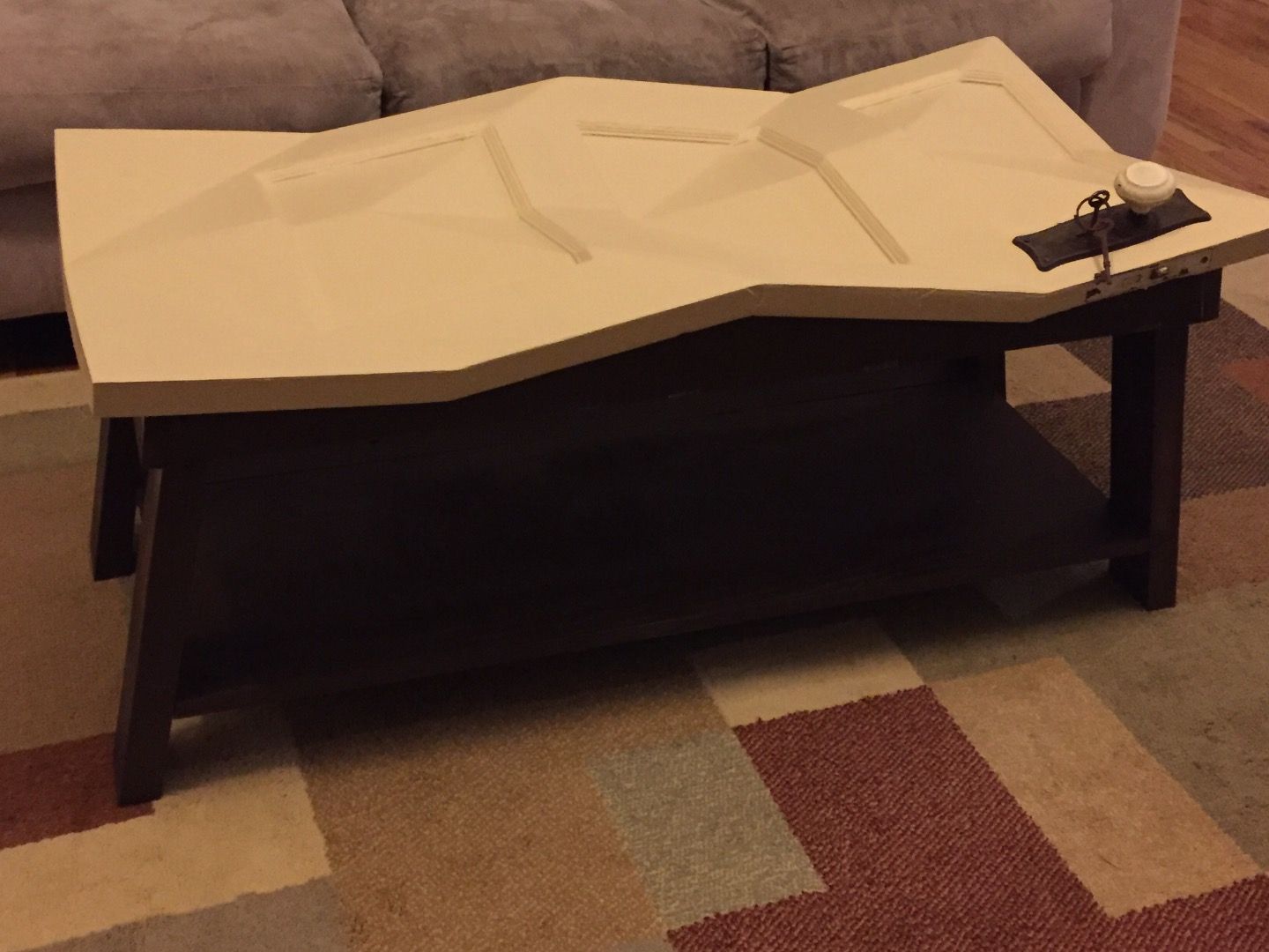 Tessellated Optical Illusion Coffee Table!! : 8 Steps (with Pictures ...