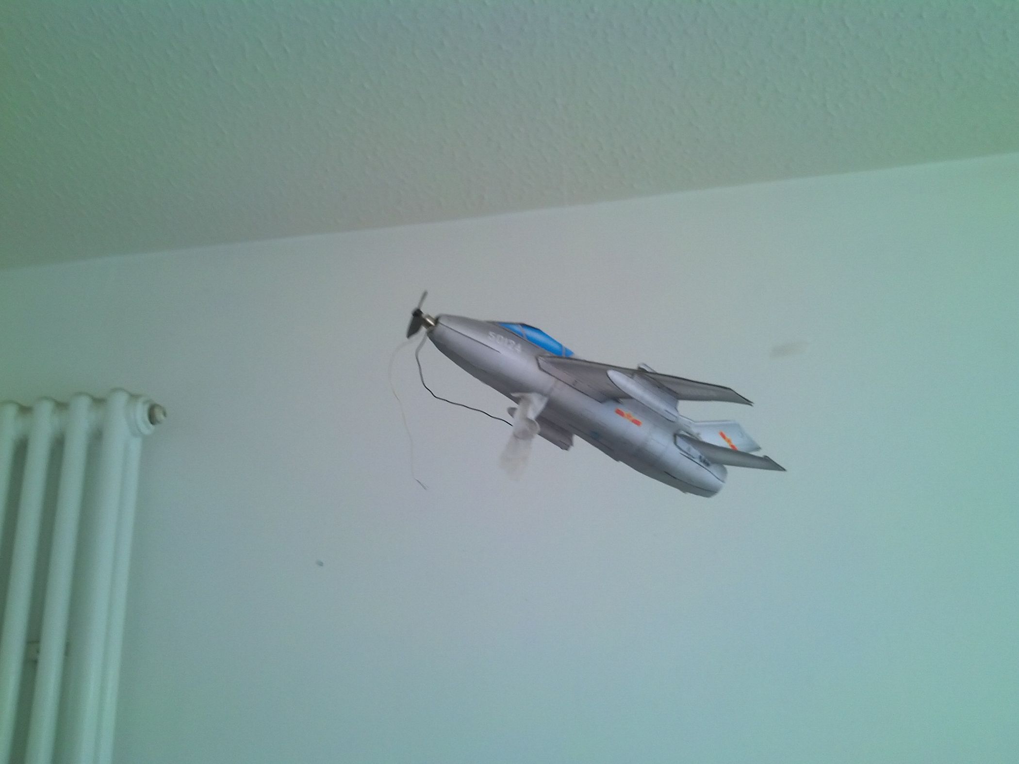 Make Flying Tethered Papercraft Airplane - Instructables
