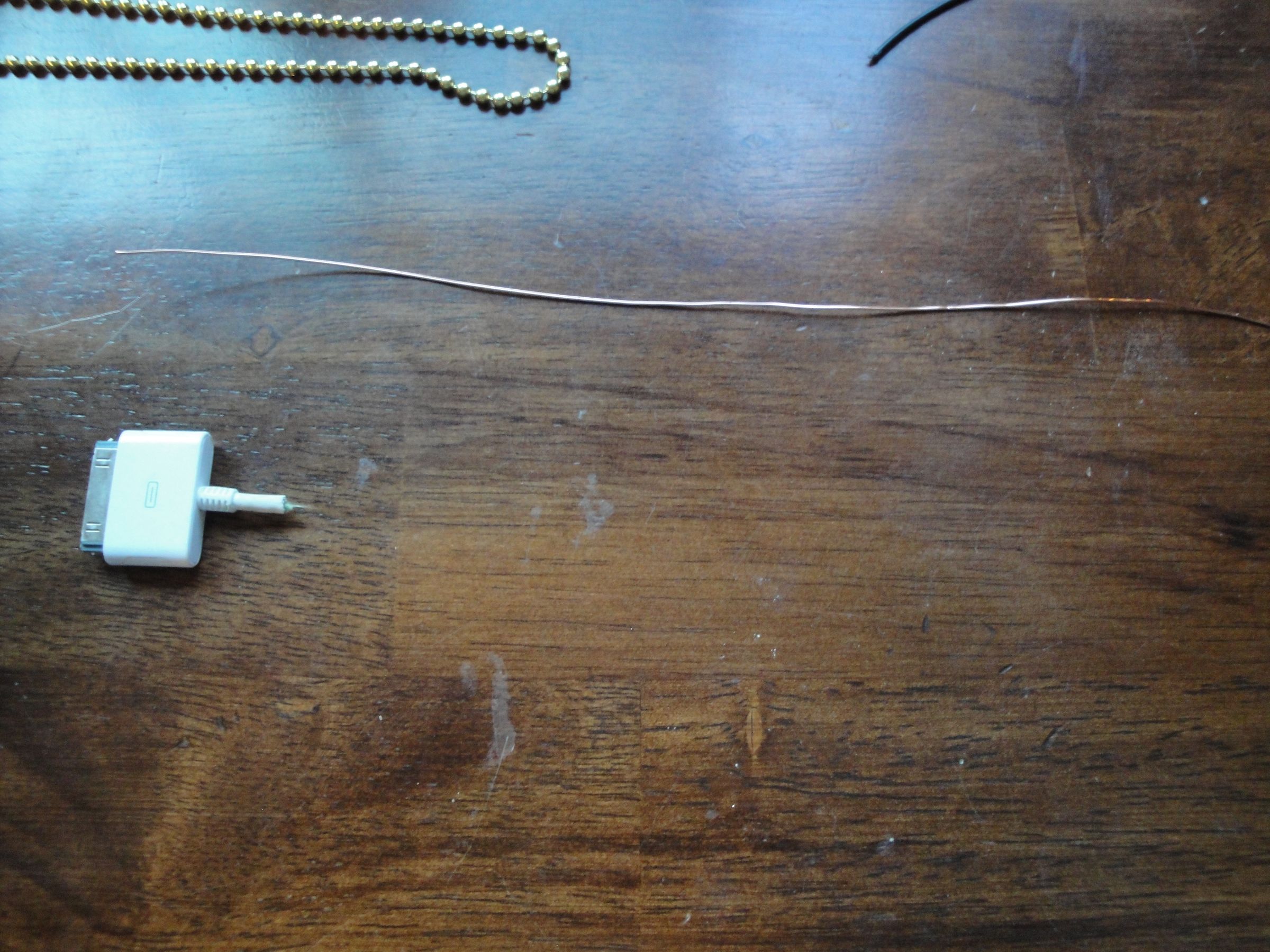 Make a Pocket Watch Chain for Your IPod : 7 Steps - Instructables