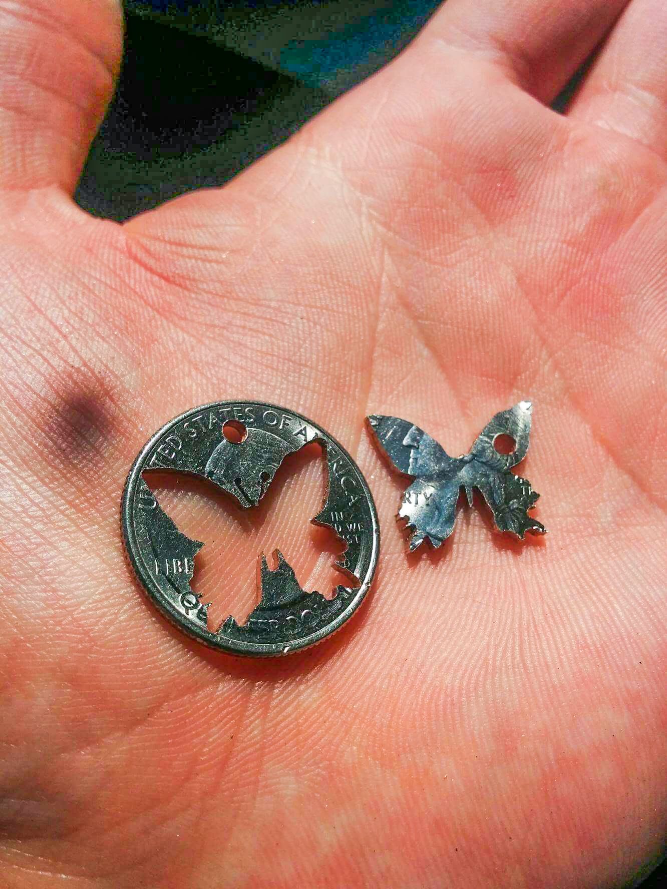 Custom Cut Coin Necklaces : 6 Steps (with Pictures) - Instructables