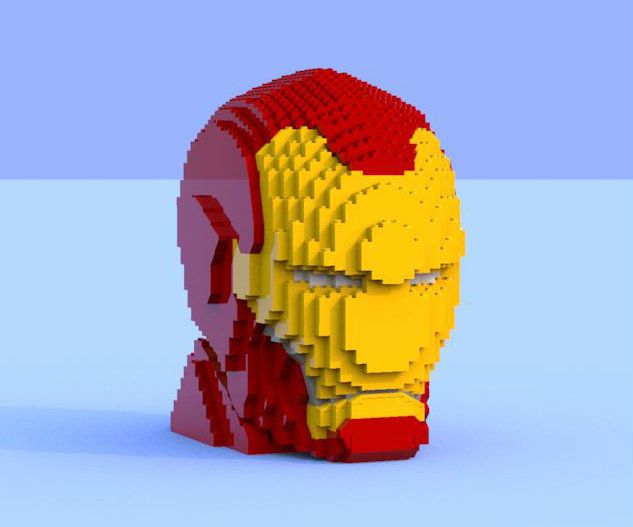 Lego Iron Man Sculpture : 6 Steps (with Pictures) - Instructables