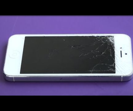 How to Fix a Cracked IPhone Screen - Step by Step Full Tutorial ...