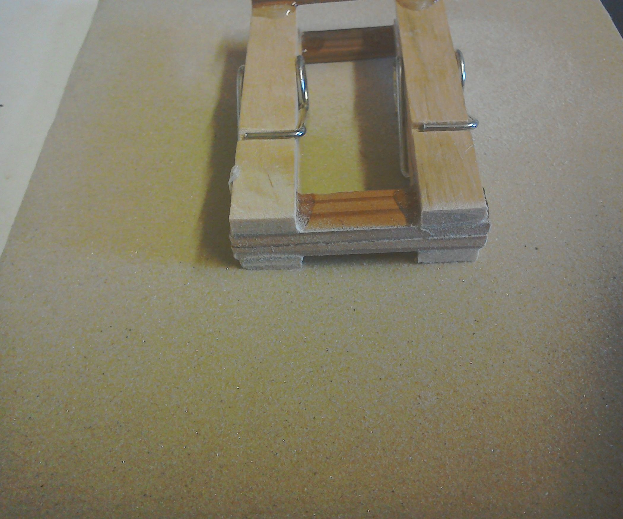 Pass Through Clamp From Clothes Pegs : 4 Steps - Instructables