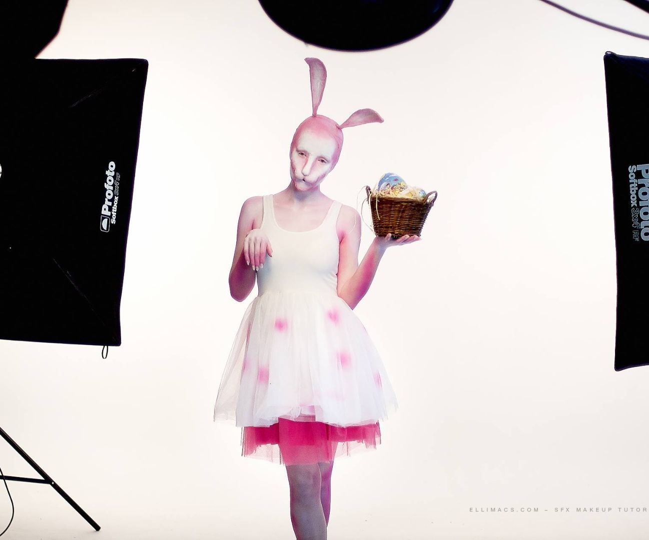 The Dancing Easter Bunny - SFX Makeup Tutorial (with Pictures ...