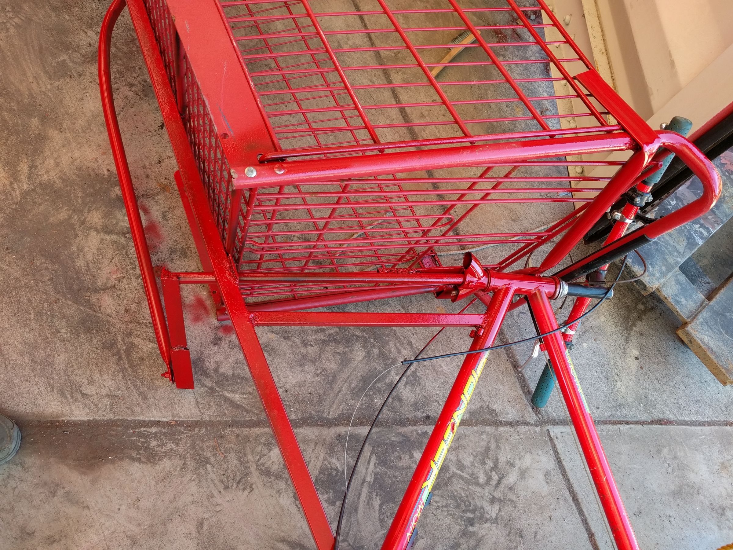 Build a Shopping Cart Cargo Bike : 7 Steps (with Pictures) - Instructables
