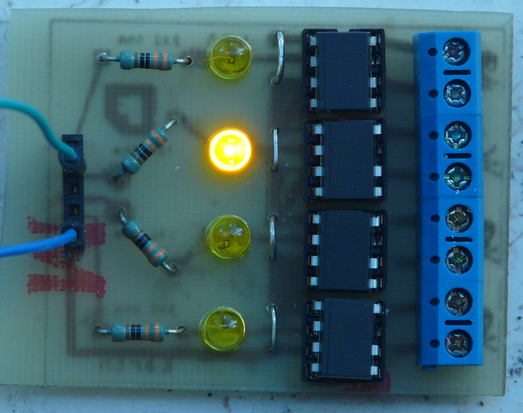 Building a Four Channel SolidState Relay : 3 Steps - Instructables