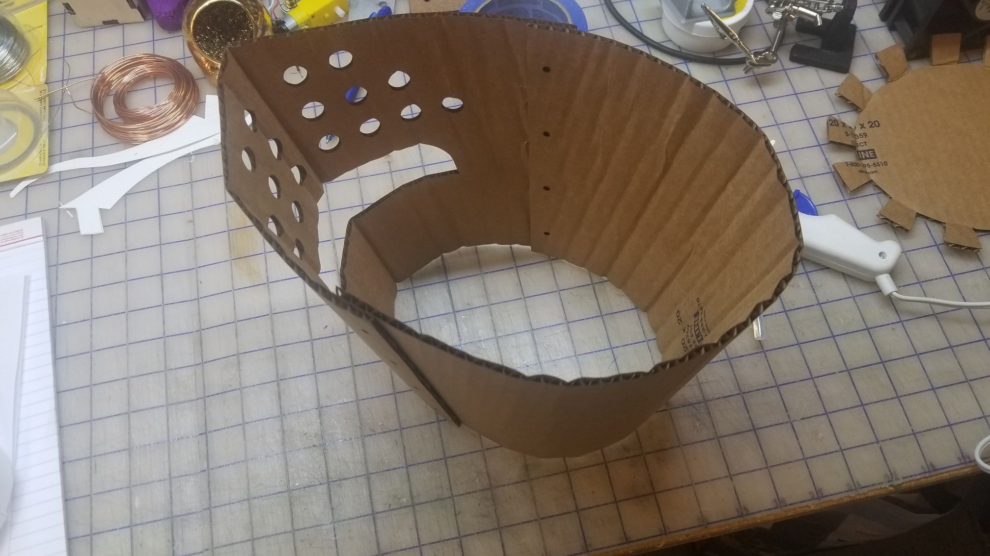 Cardboard Knight Helmet : 3 Steps (with Pictures) - Instructables