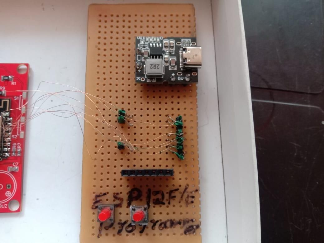 ESP-12F: ESP8266 Module - Minimal Breadboard for Flashing : 11 Steps ...