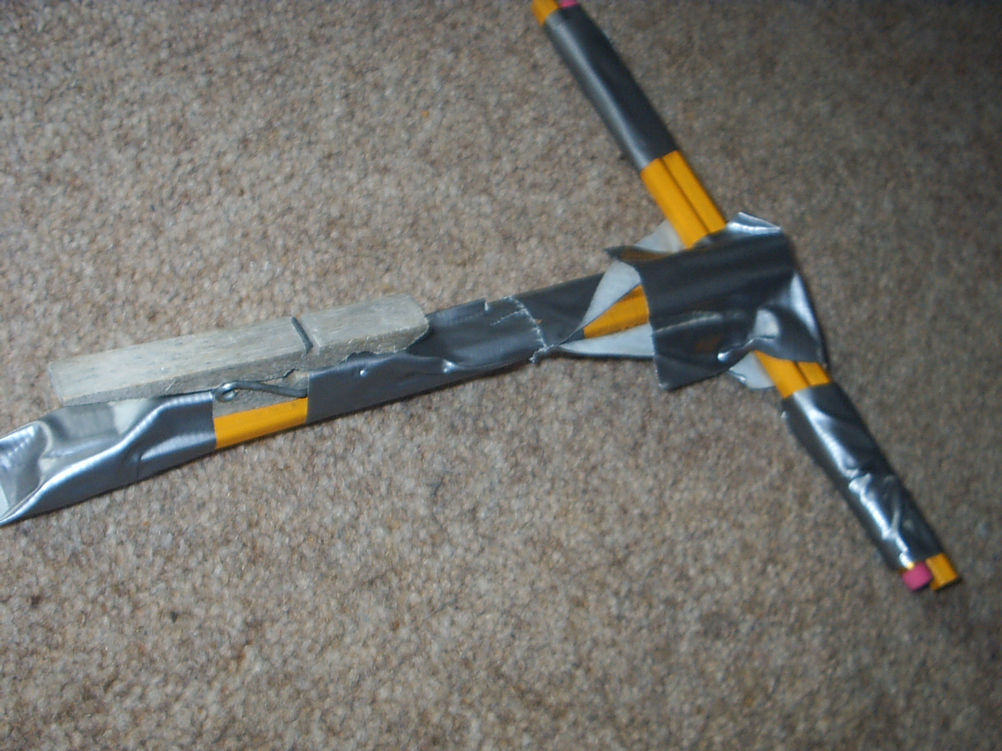 Pencil Crossbow : 7 Steps - Instructables