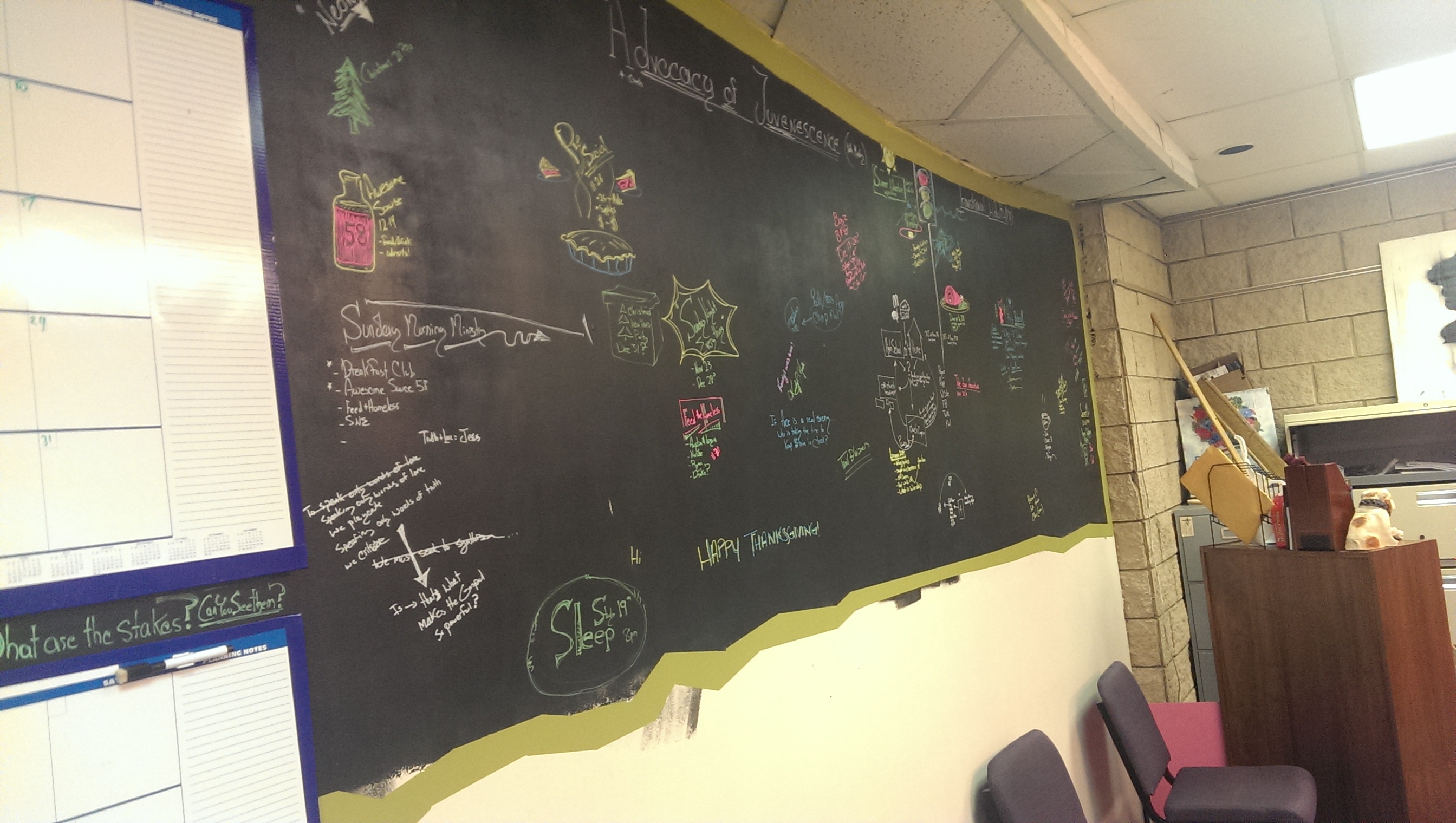 Office Chalk Wall W/ White Board & Magnetic Plate : 6 Steps - Instructables