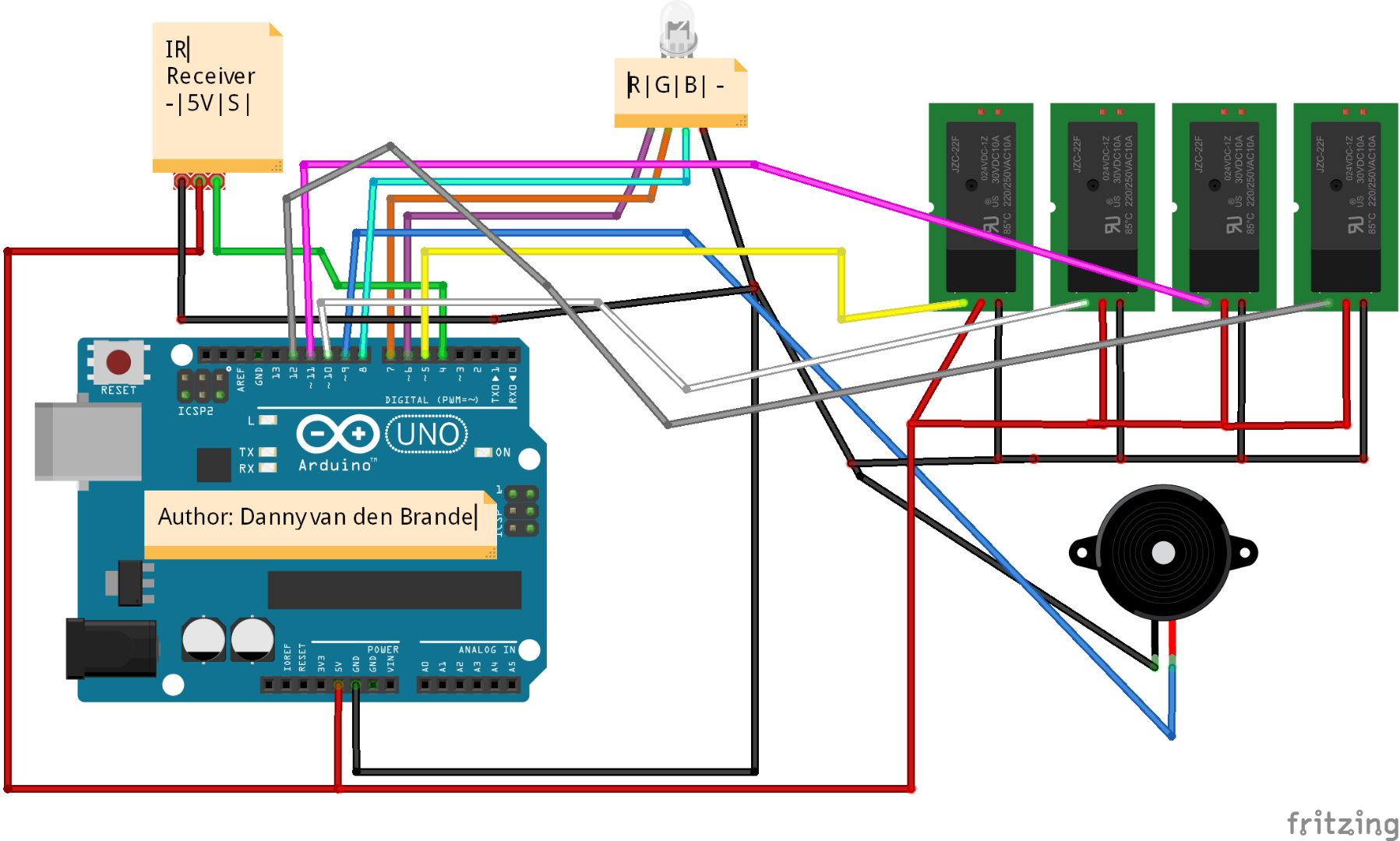 IR Remote Home Control Using the KY-022 - Instructables