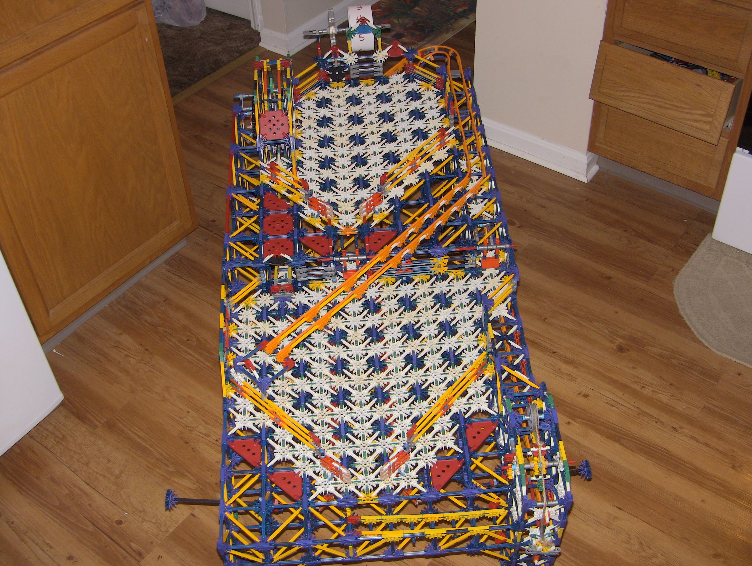 Knex Double- Decker- What- The- Hecker Pinball Machine Instructions ...