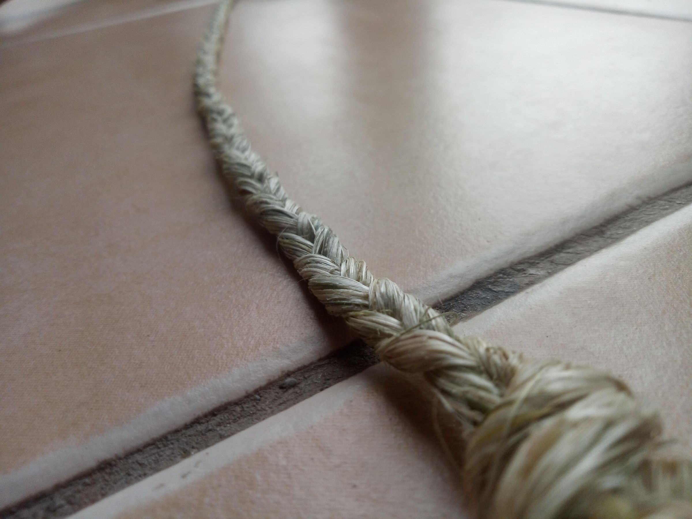 How to Make Rope / String With Natural Plant Fibers : 6 Steps (with ...