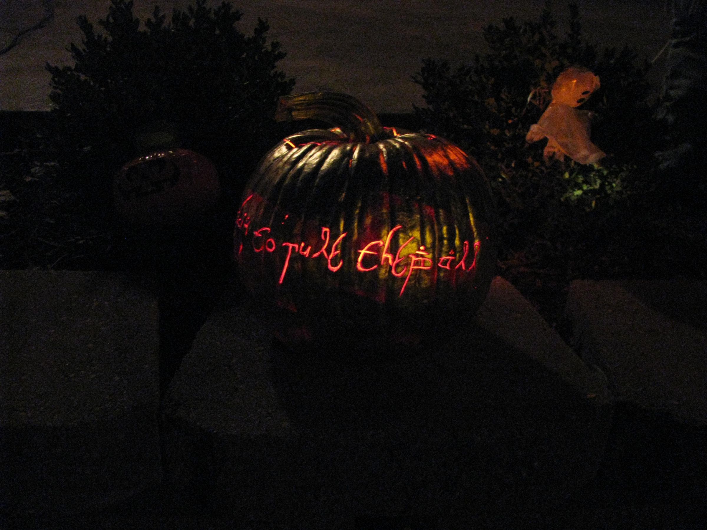 Lord Of The Rings Pumpkin