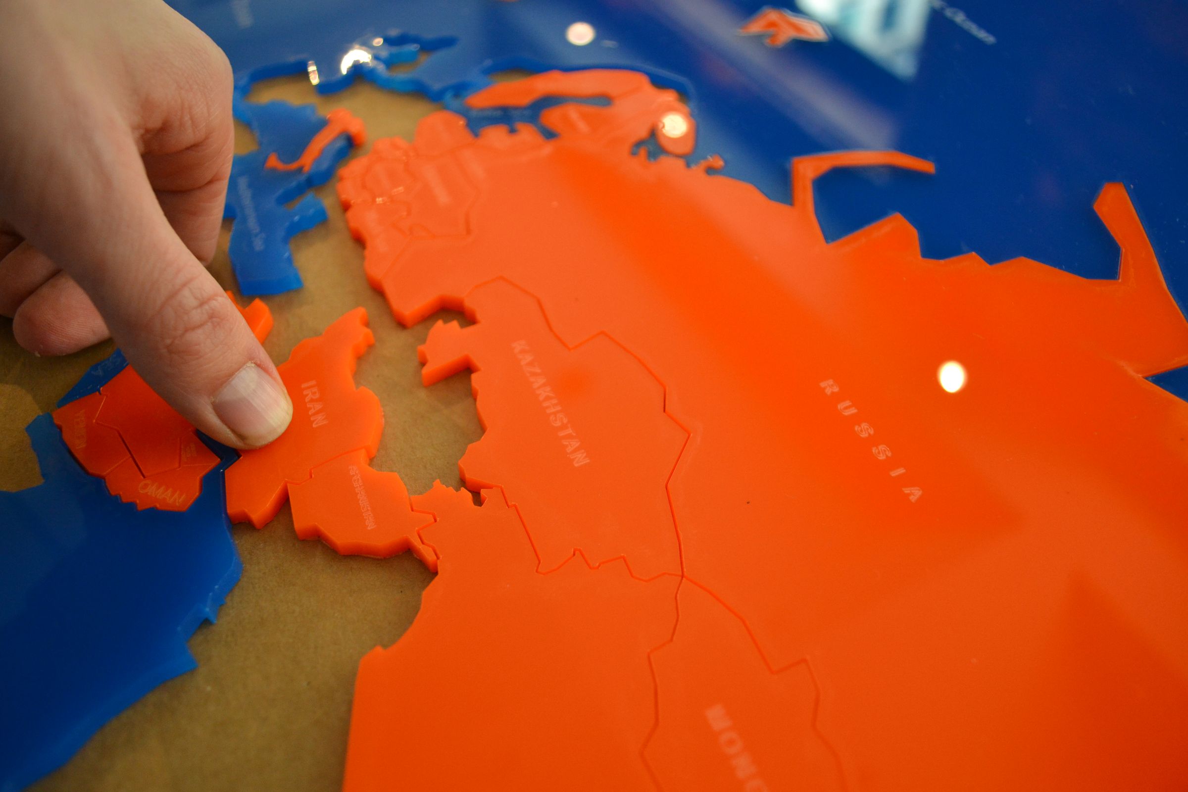 The World Puzzle - How to Learn Your Countries the Fun Way. (laser Cut ...