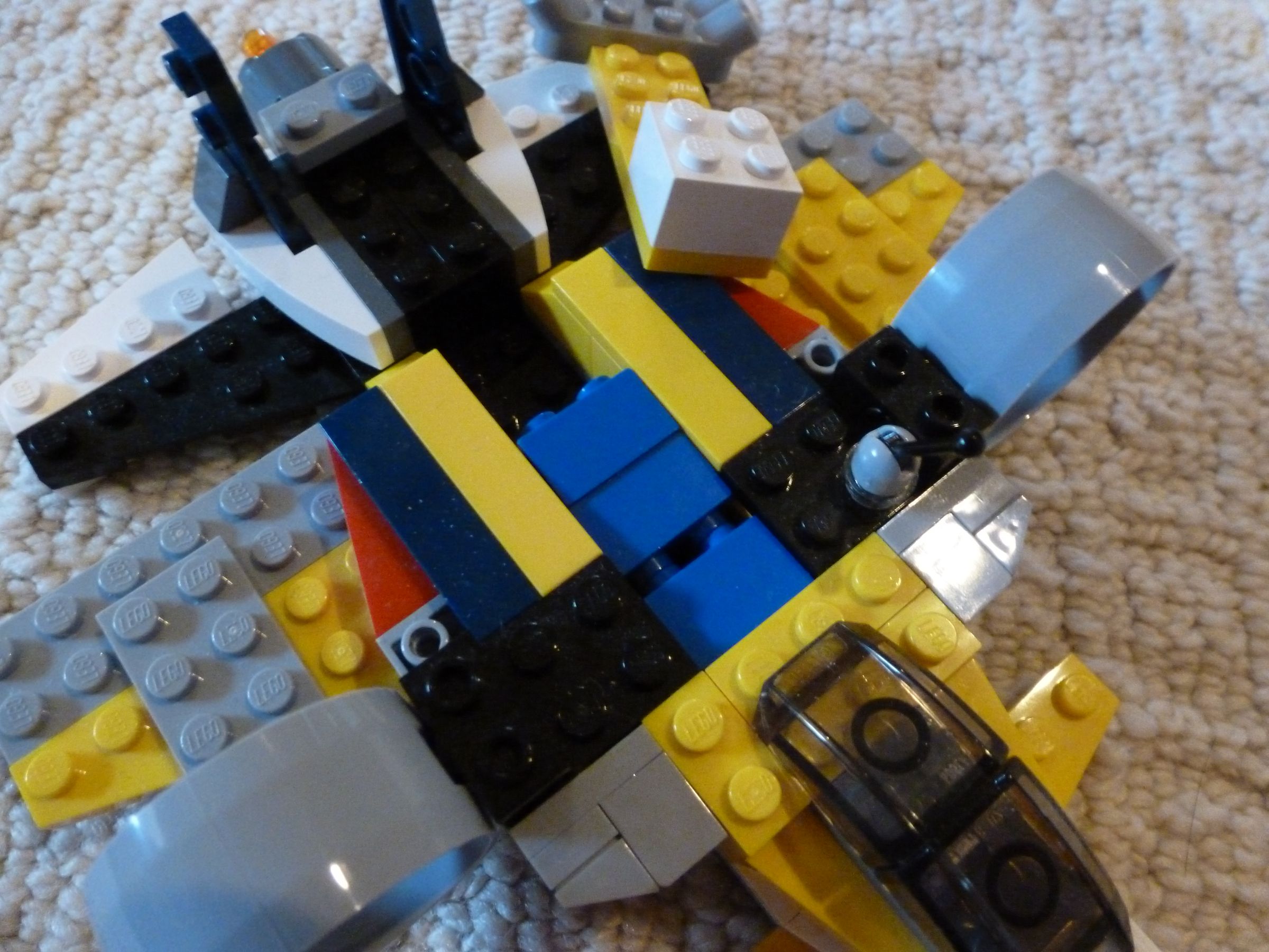 My LEGO VTOL Airplane : 4 Steps - Instructables