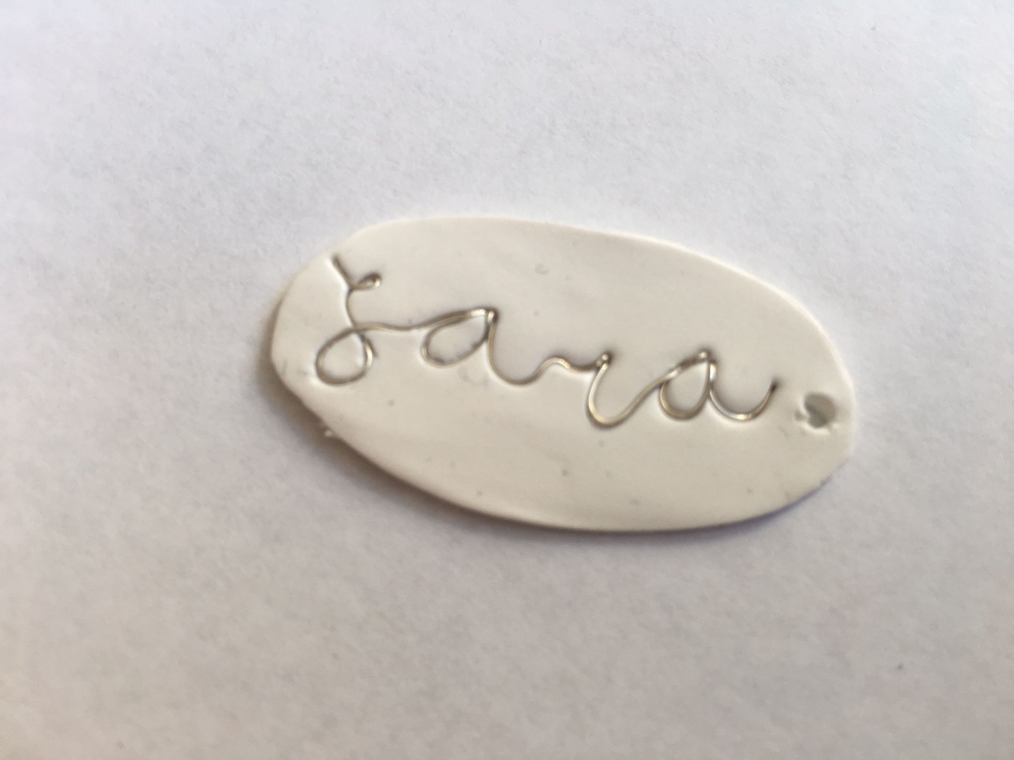 Personalized Keychain - Embedded Wire : 6 Steps (with Pictures ...