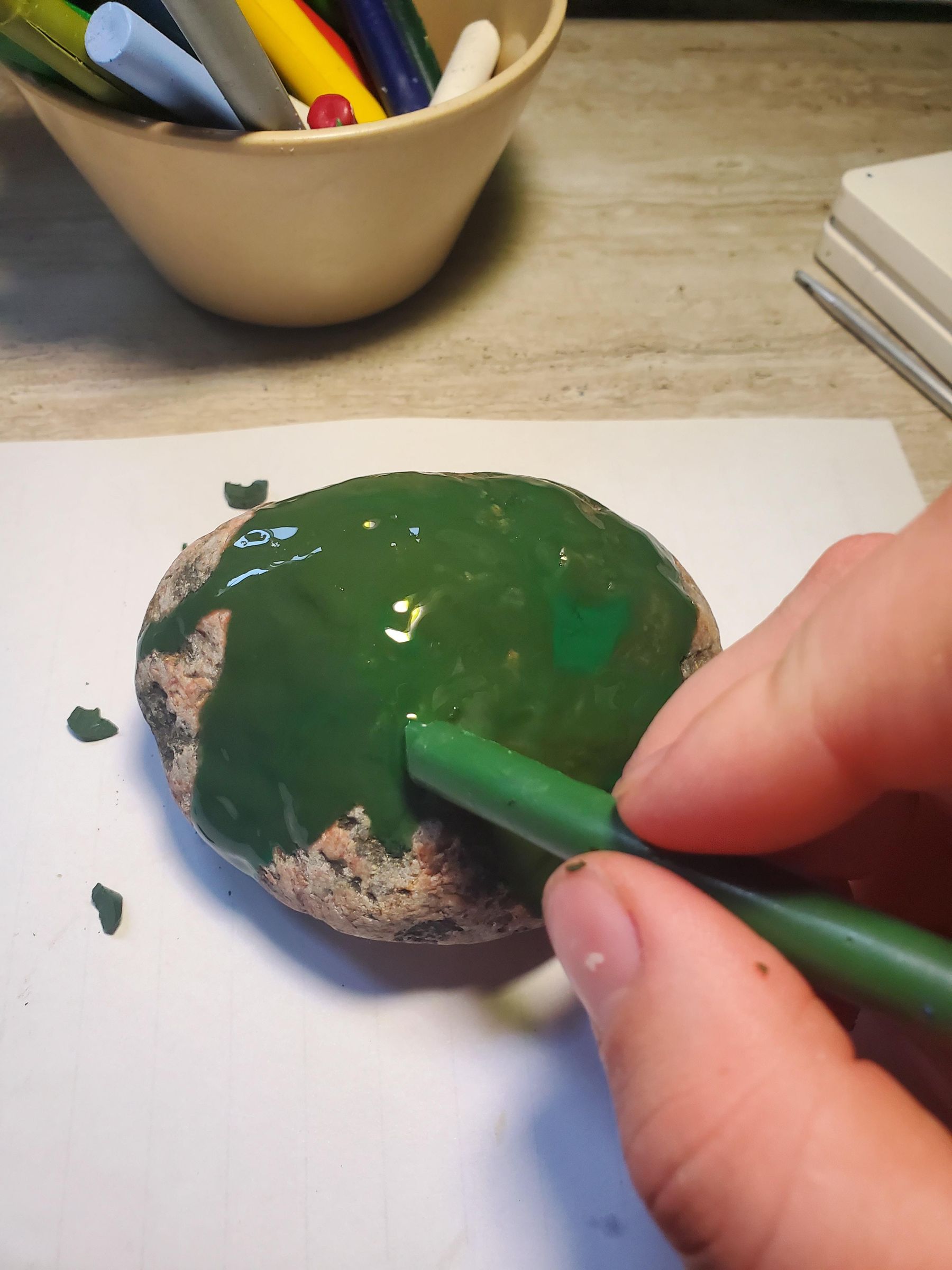 Marbled Crayon Stones : 9 Steps (with Pictures) - Instructables