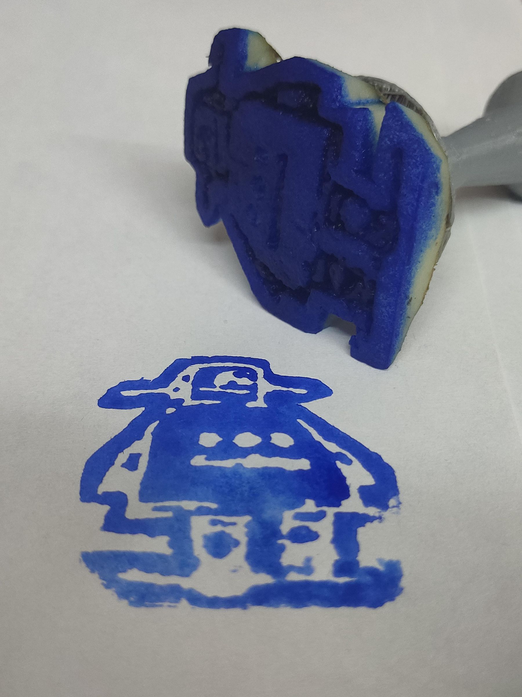 Logo/Photo Stamp: Using TinkerCad, Potato and 3D Printing : 5 Steps ...