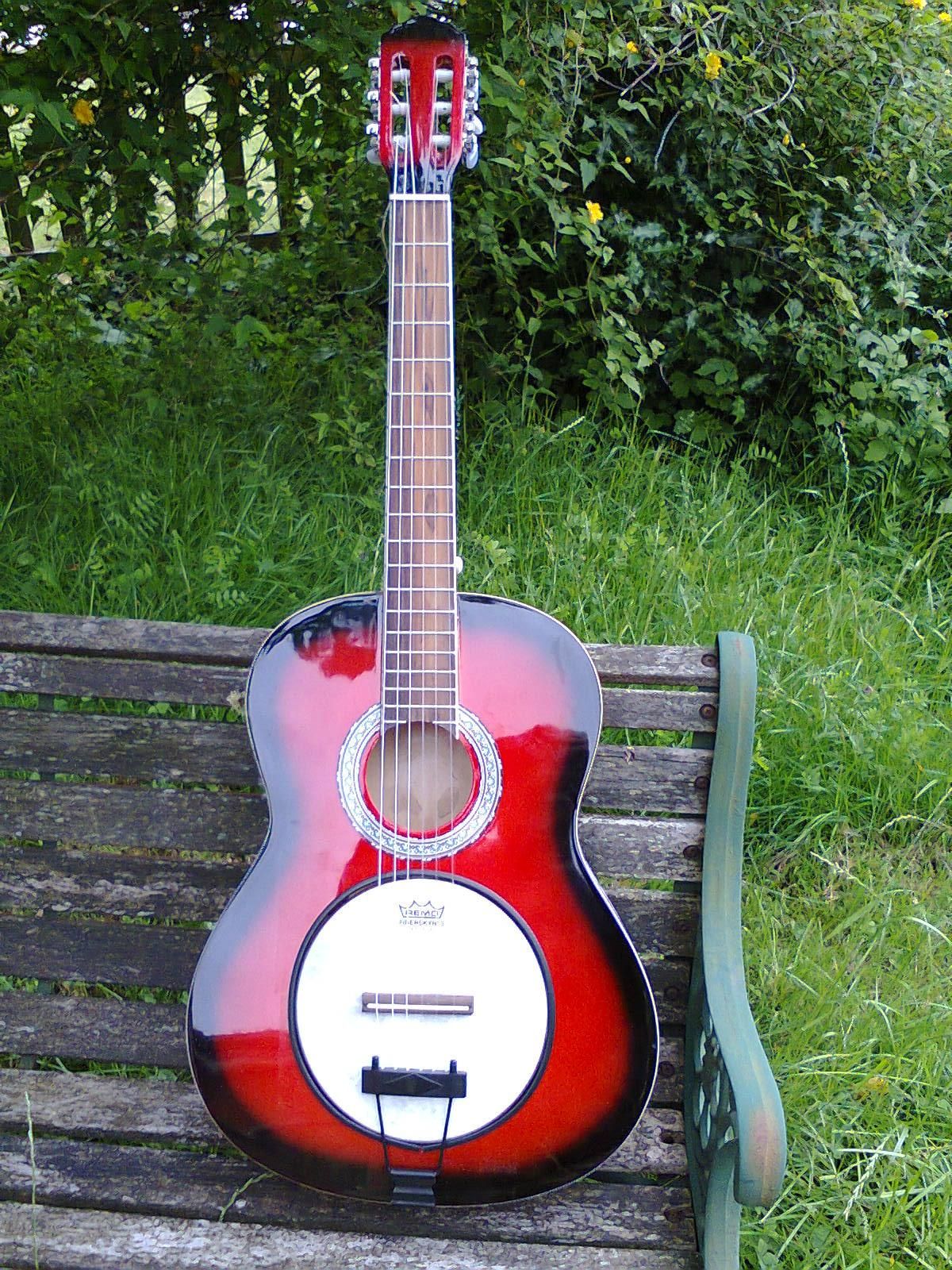 The Tarjo - Cheap Guitar Turned Into Guitar-Banjo. : 6 Steps (with ...