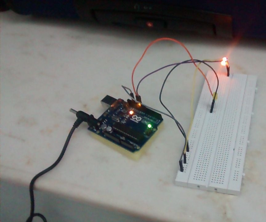 Arduino: Working With Two LED's at Alternate Timings : 6 Steps - Instructables