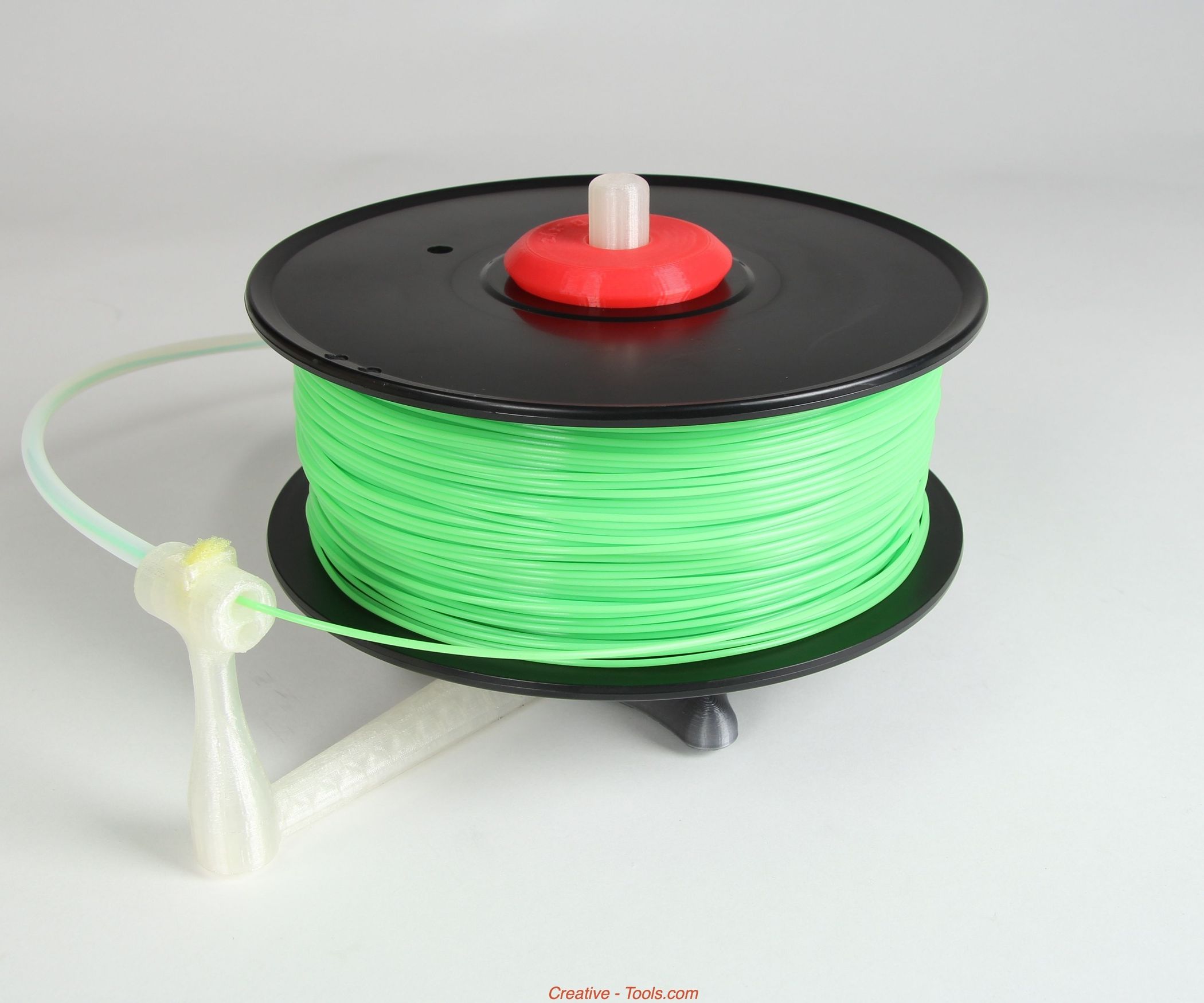 Universal Stand-alone Filament Spool Holder (Fully 3D-printable) : 11 ...