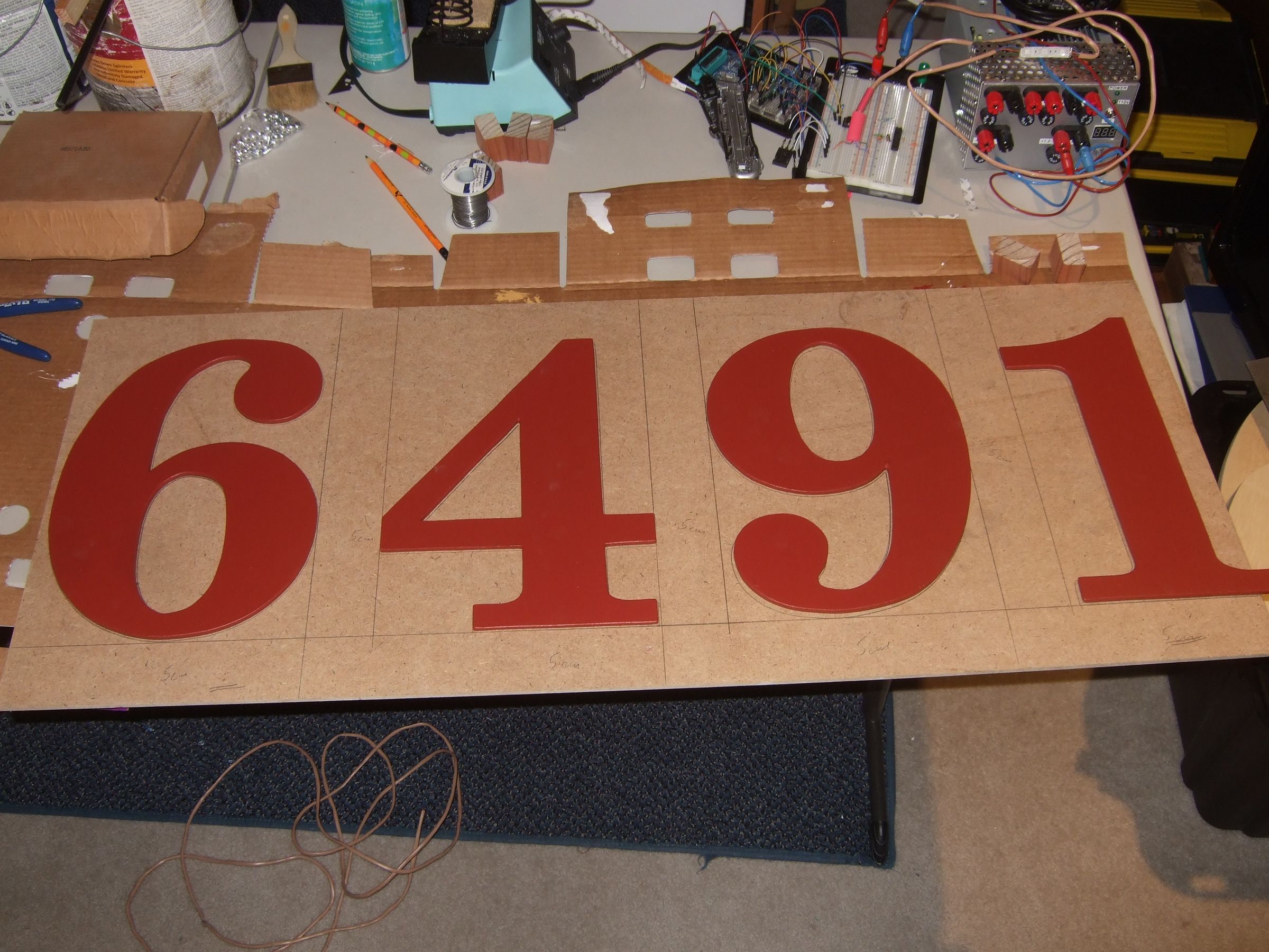 Backlit Smart House Numbers : 15 Steps (with Pictures) - Instructables