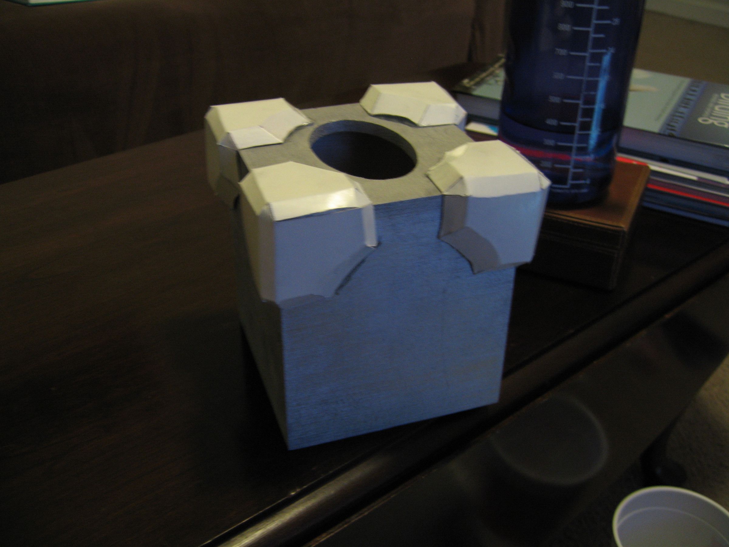 Companion Cube Tissue Box : 4 Steps (with Pictures) - Instructables