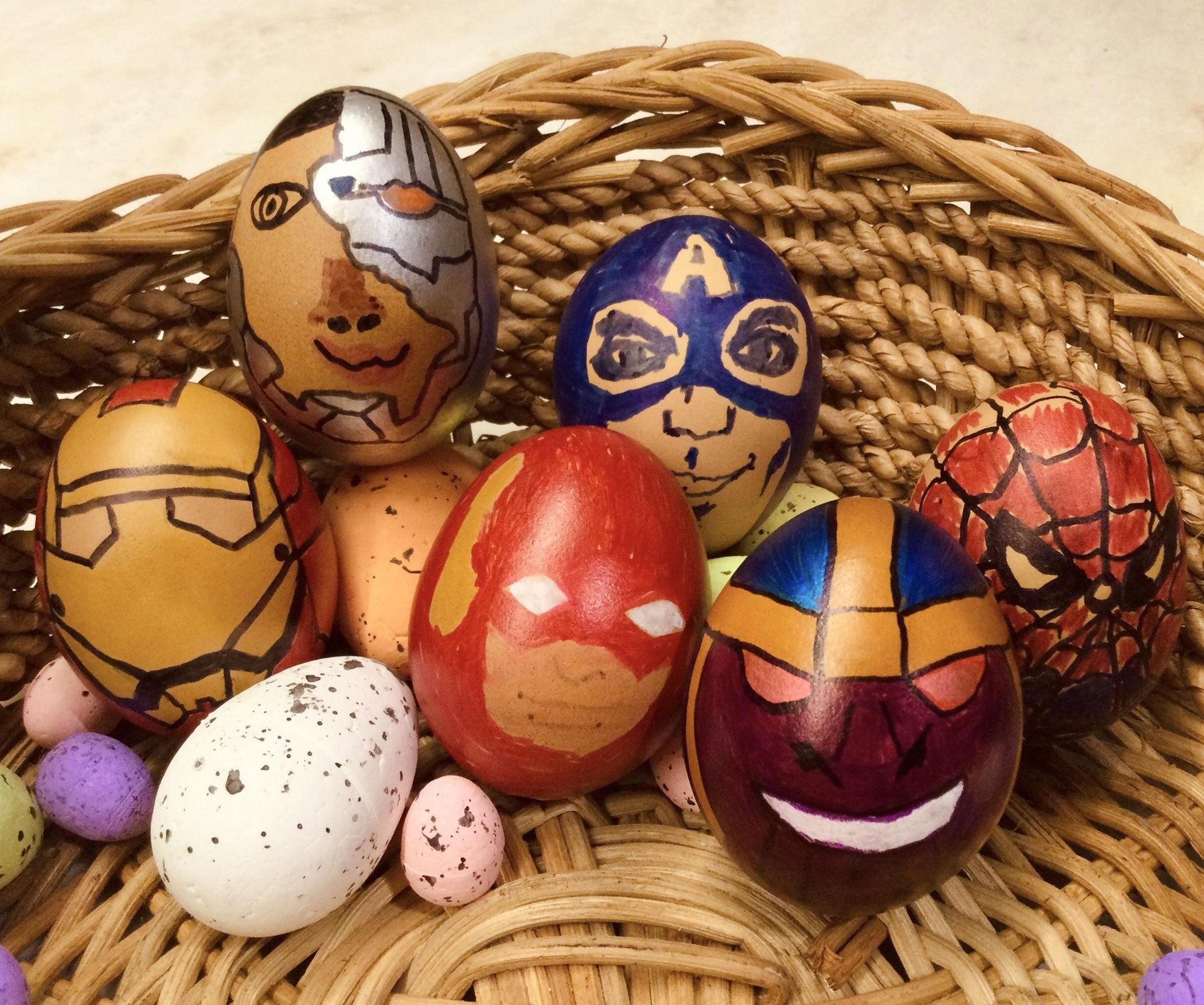 Superhero Easter Eggs : 7 Steps (with Pictures) - Instructables