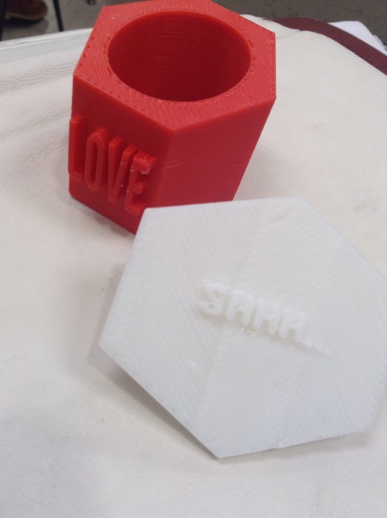 3D SECRET LOVE NOTE BOX : 9 Steps - Instructables