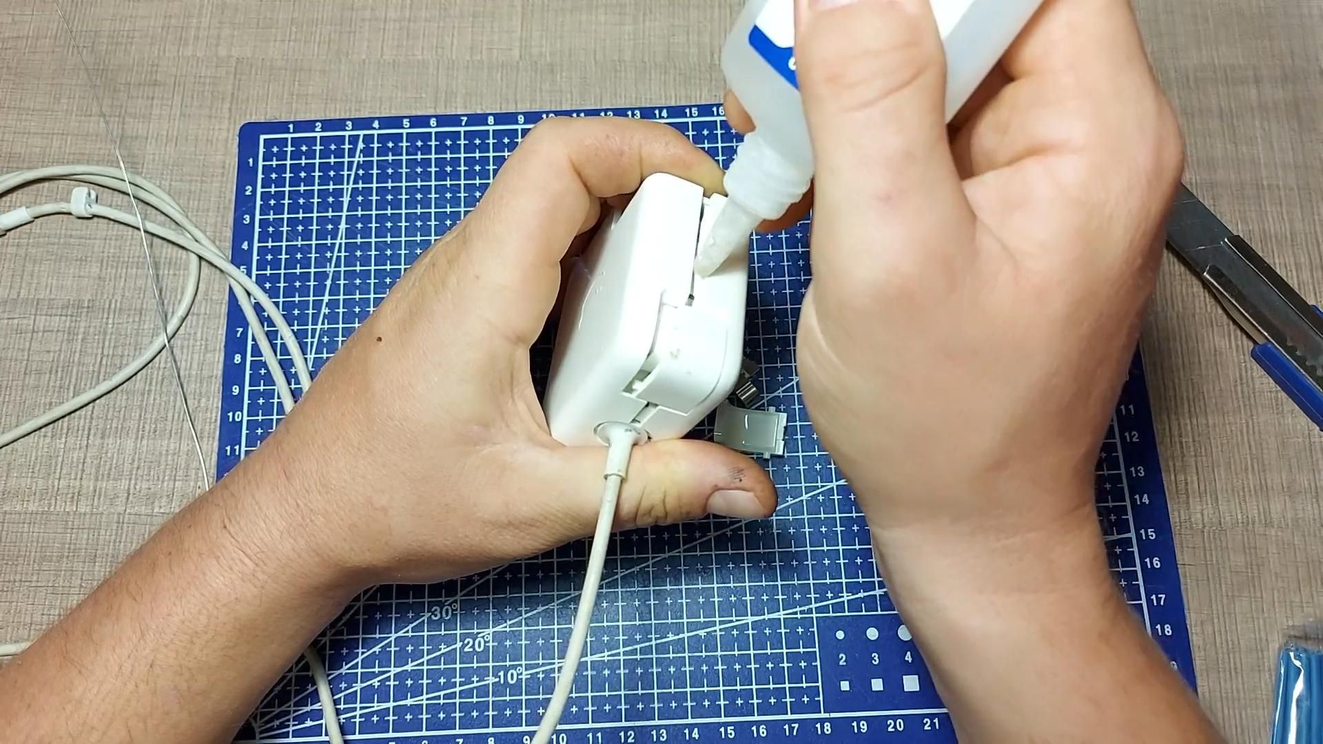 MacBook MagSafe Charger Cable Repair : 7 Steps (with Pictures ...