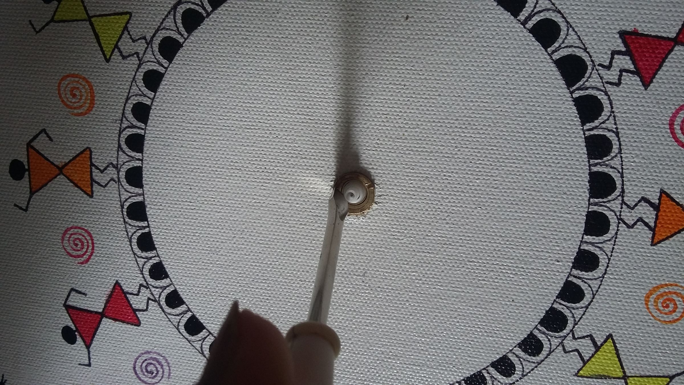 Warli Themed Wall Clock : 11 Steps (with Pictures) - Instructables