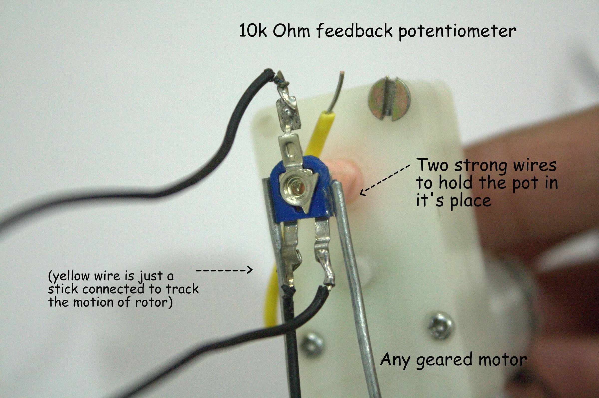 Make Your Own Low-cost Servo : 4 Steps - Instructables
