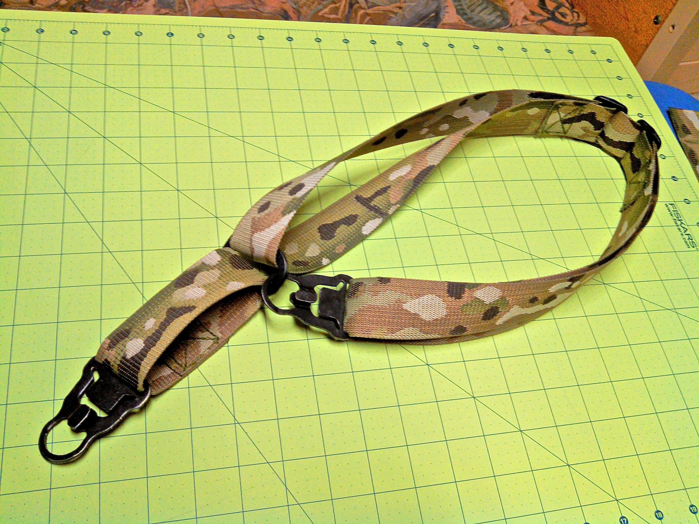MultiCam Rifle Sling : 9 Steps - Instructables
