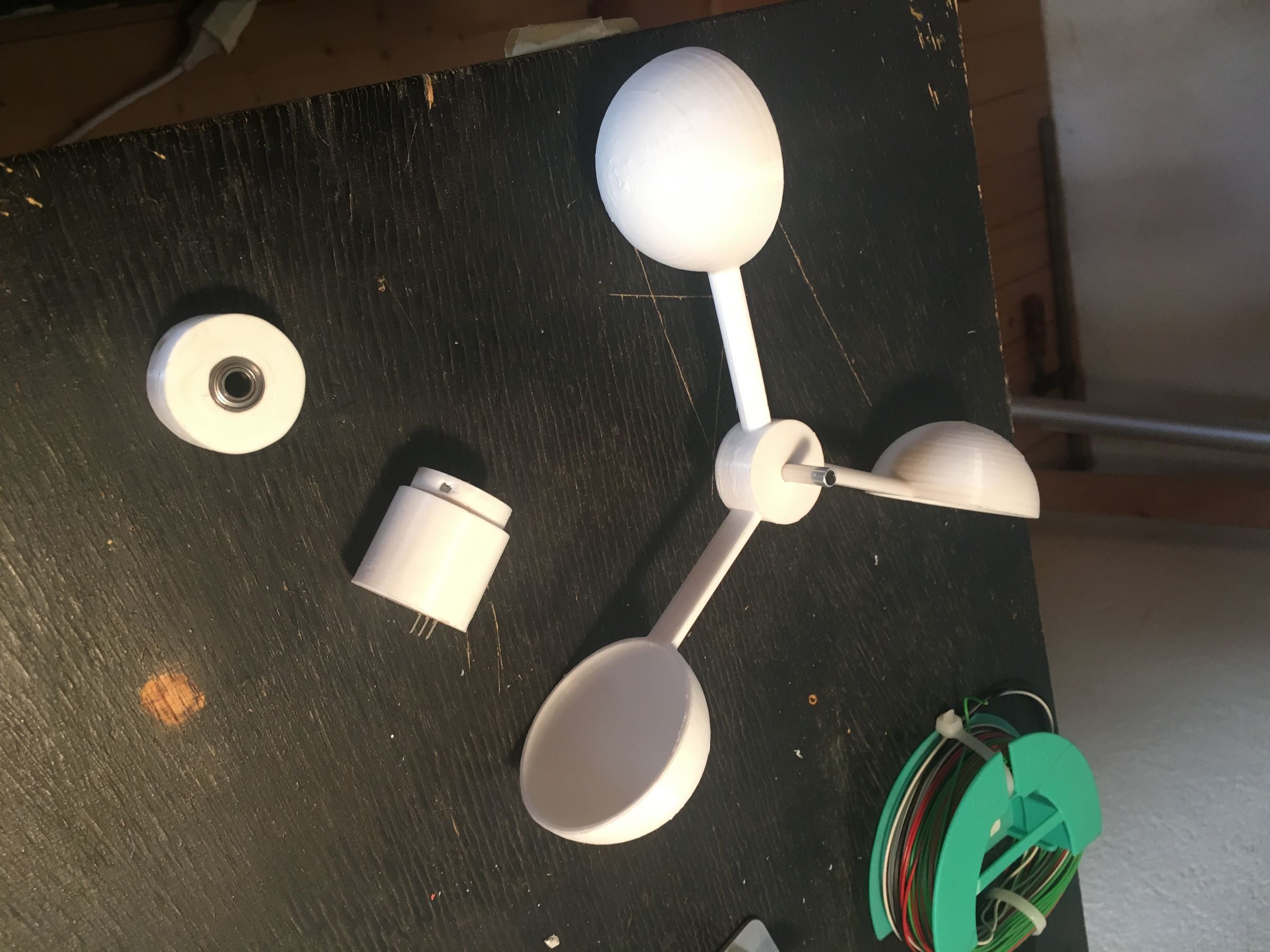 3d Printed Anemometer Under 5$ : 5 Steps - Instructables