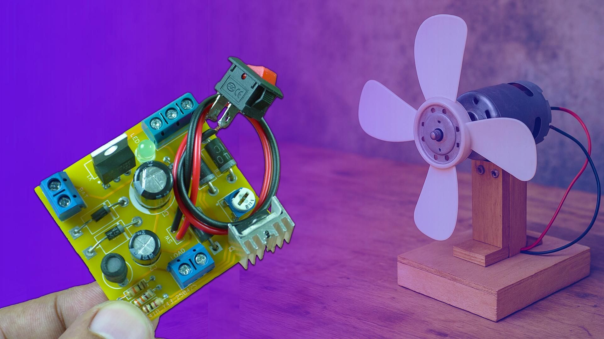 🔧 How to Make a DIY 12V AC/DC Fan for 12V Battery Pack – Perfect for ...