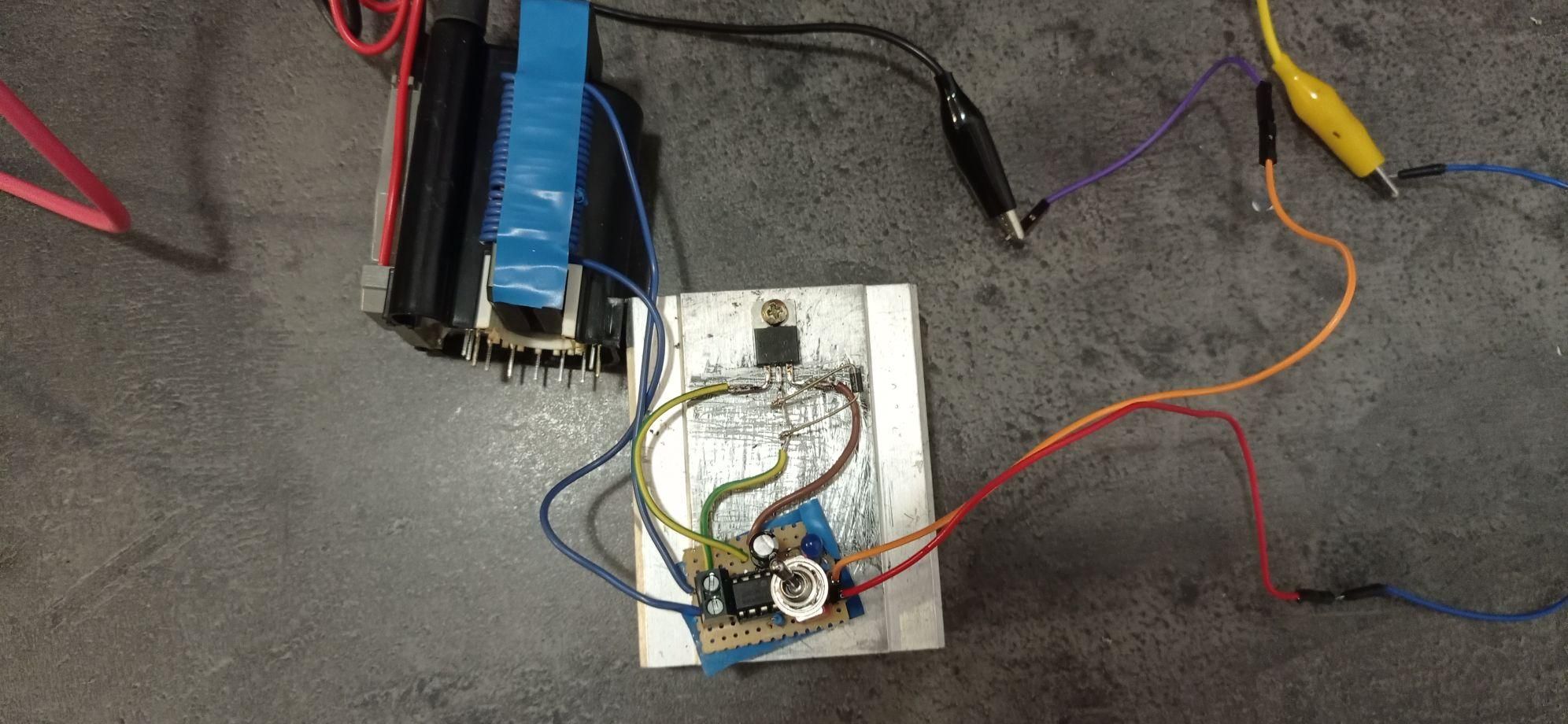Flyback Transformer Driver With 555 Timer : 5 Steps - Instructables