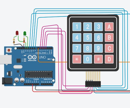 Password Protected Door Lock on Tnikercad : 4 Steps - Instructables