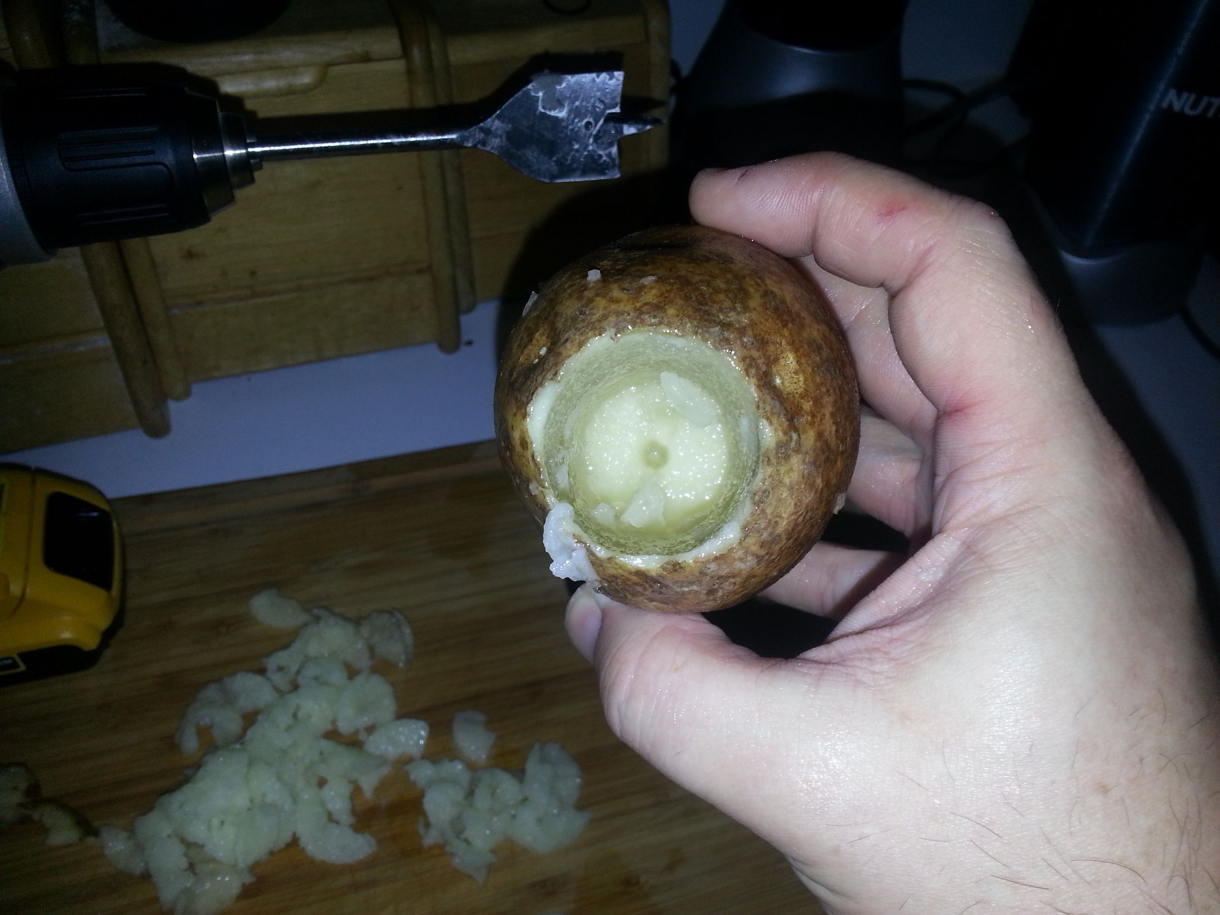 Paddle Bit Baked Potato : 5 Steps (with Pictures) - Instructables