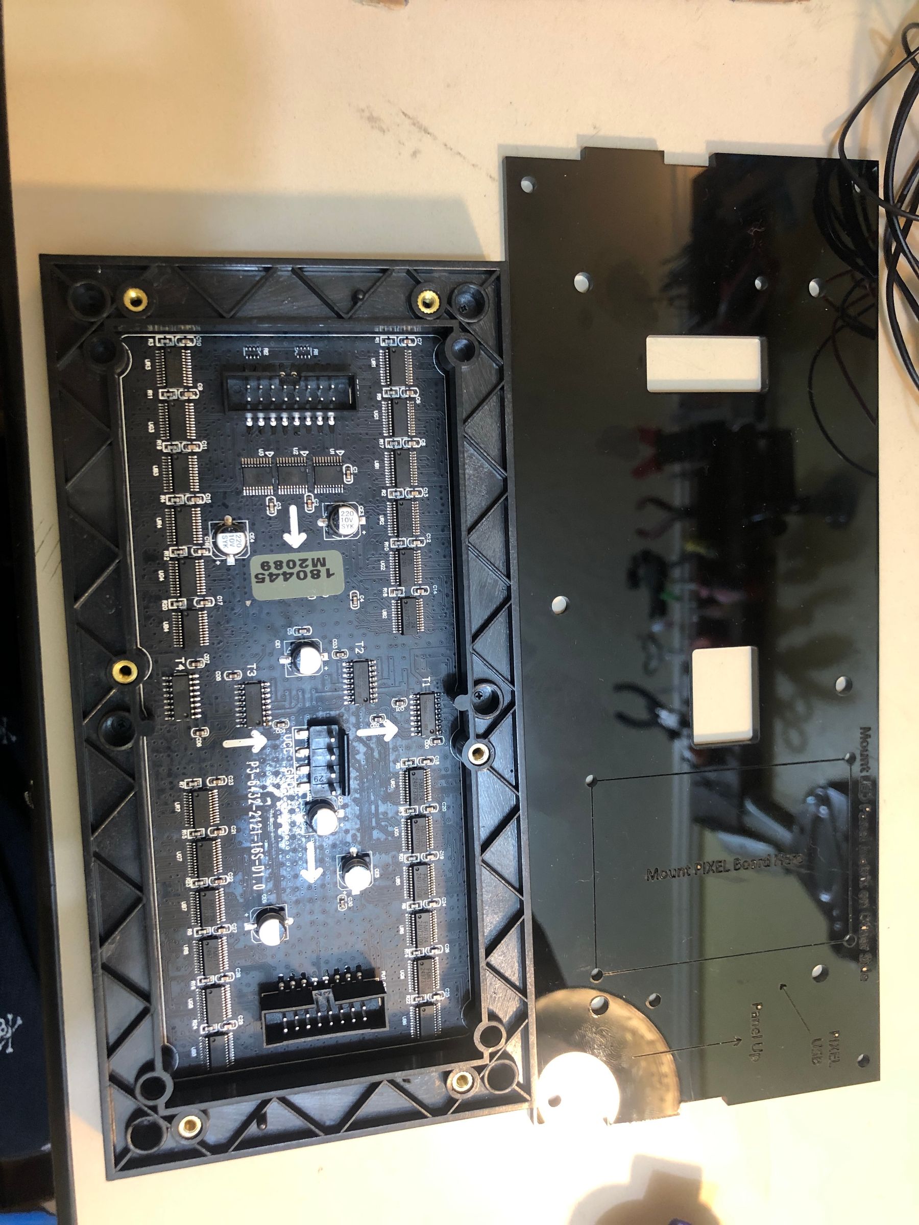 Vertical Bartop Arcade With Integrated PIXEL LED Display : 11 Steps ...