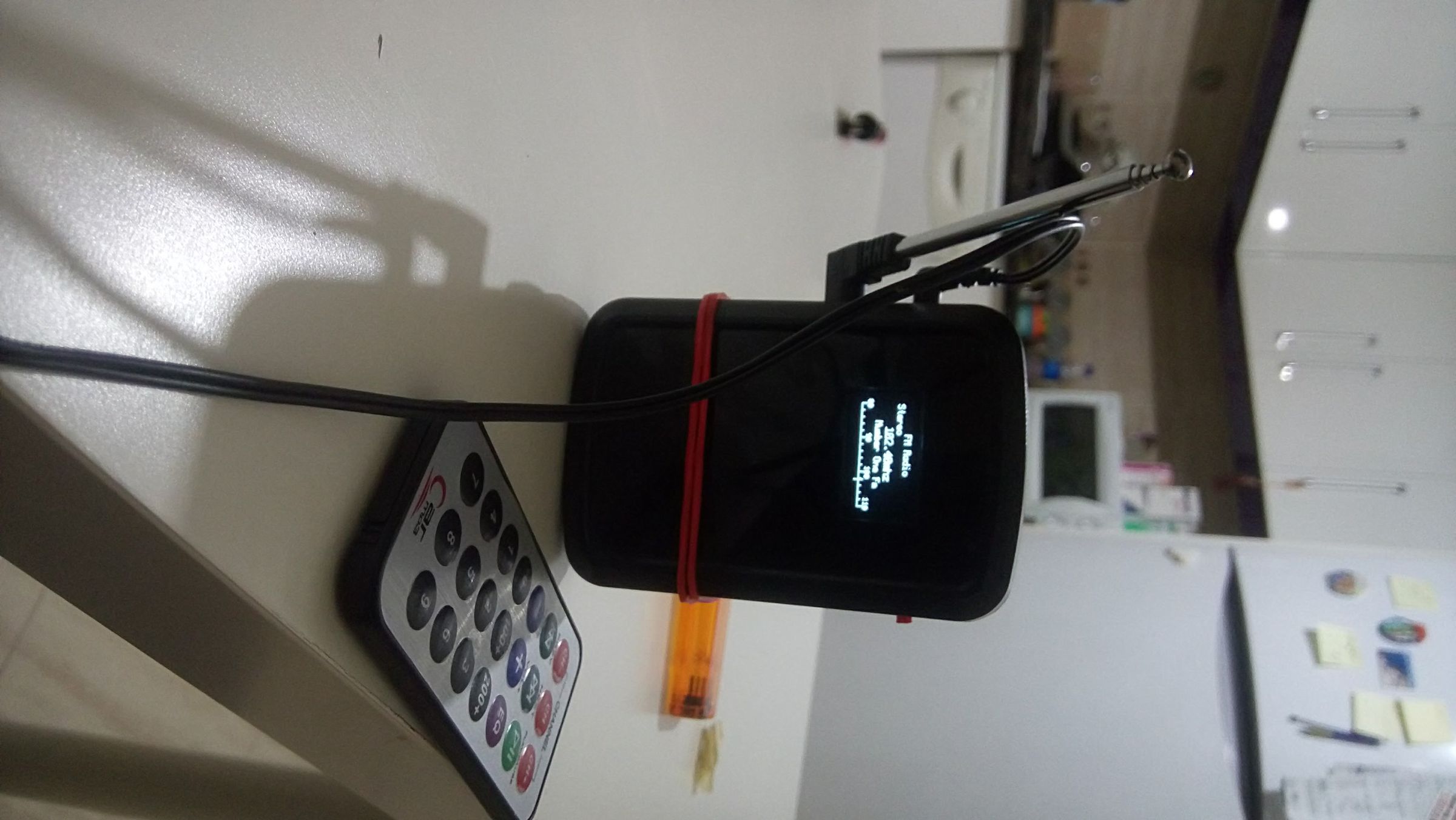 Diy Arduino Tea5767 Pocket Radio With Remote Control and Rechargeable ...