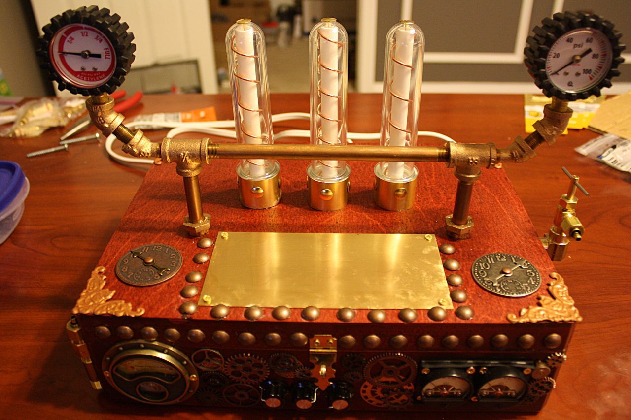 Steampunk Amplifier : 10 Steps (with Pictures) - Instructables